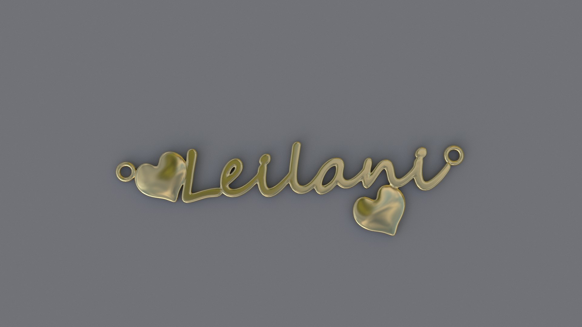 3D Model Jewelry Necklace Pendant Leilani 3D Print - TurboSquid 2330044