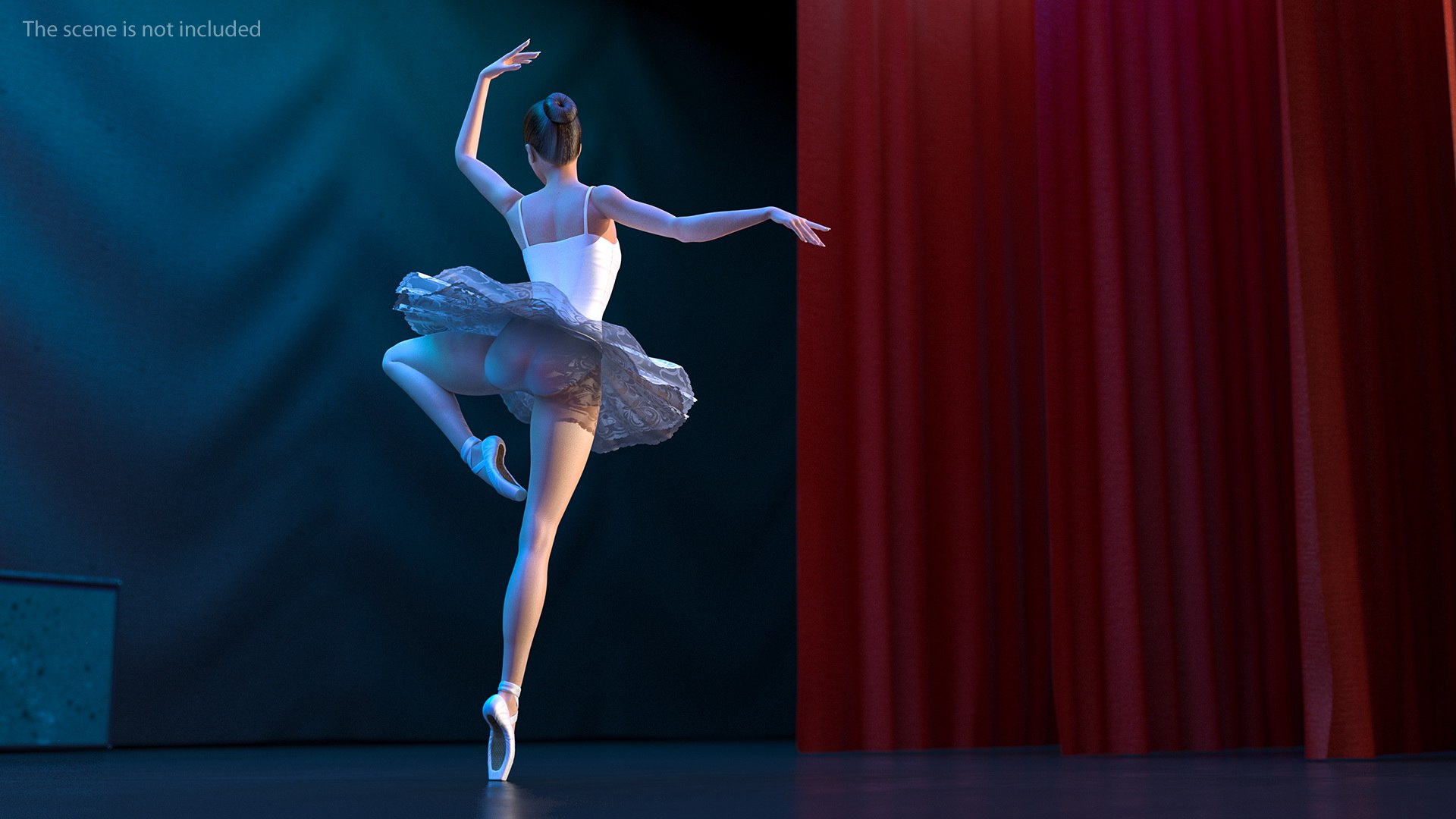 Ballerina Rigged Female 3D - TurboSquid 1580028