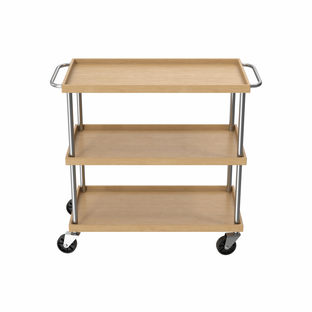 3D Service Trolley Model - TurboSquid 2168141