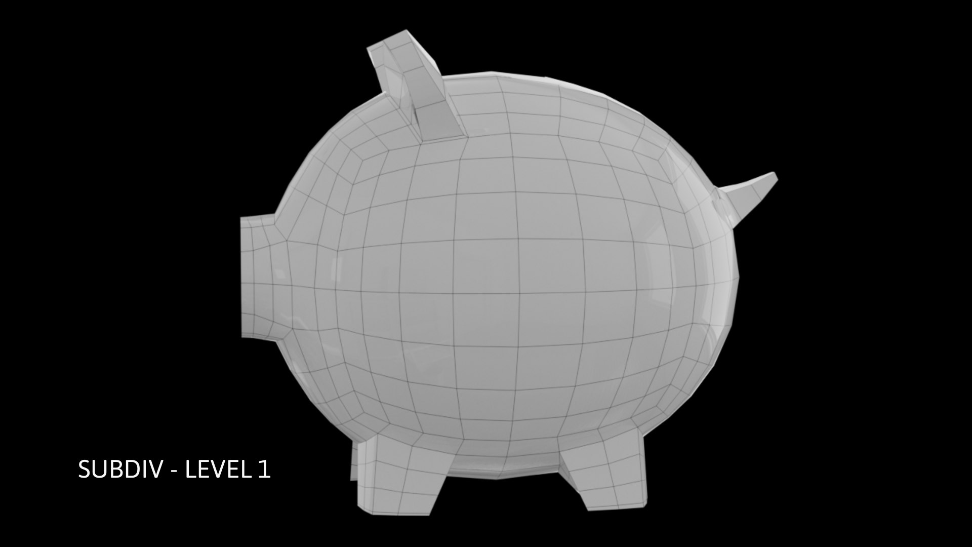 Piggy Bank 3D Model - TurboSquid 1765368