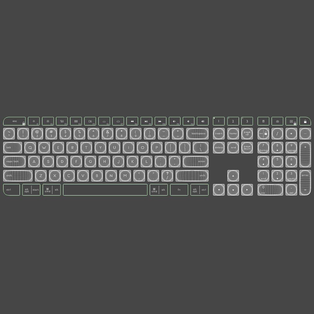 3D Model Logitech Craft Keyboard - TurboSquid 1354997