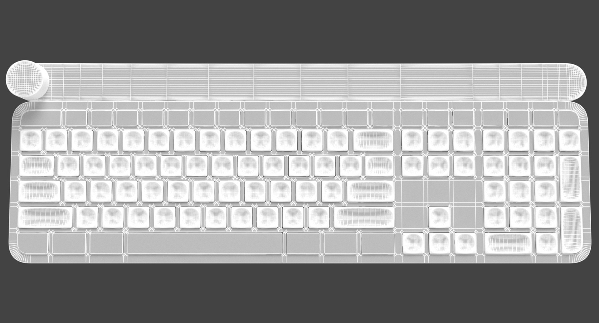 3D Model Logitech Craft Keyboard - TurboSquid 1354997