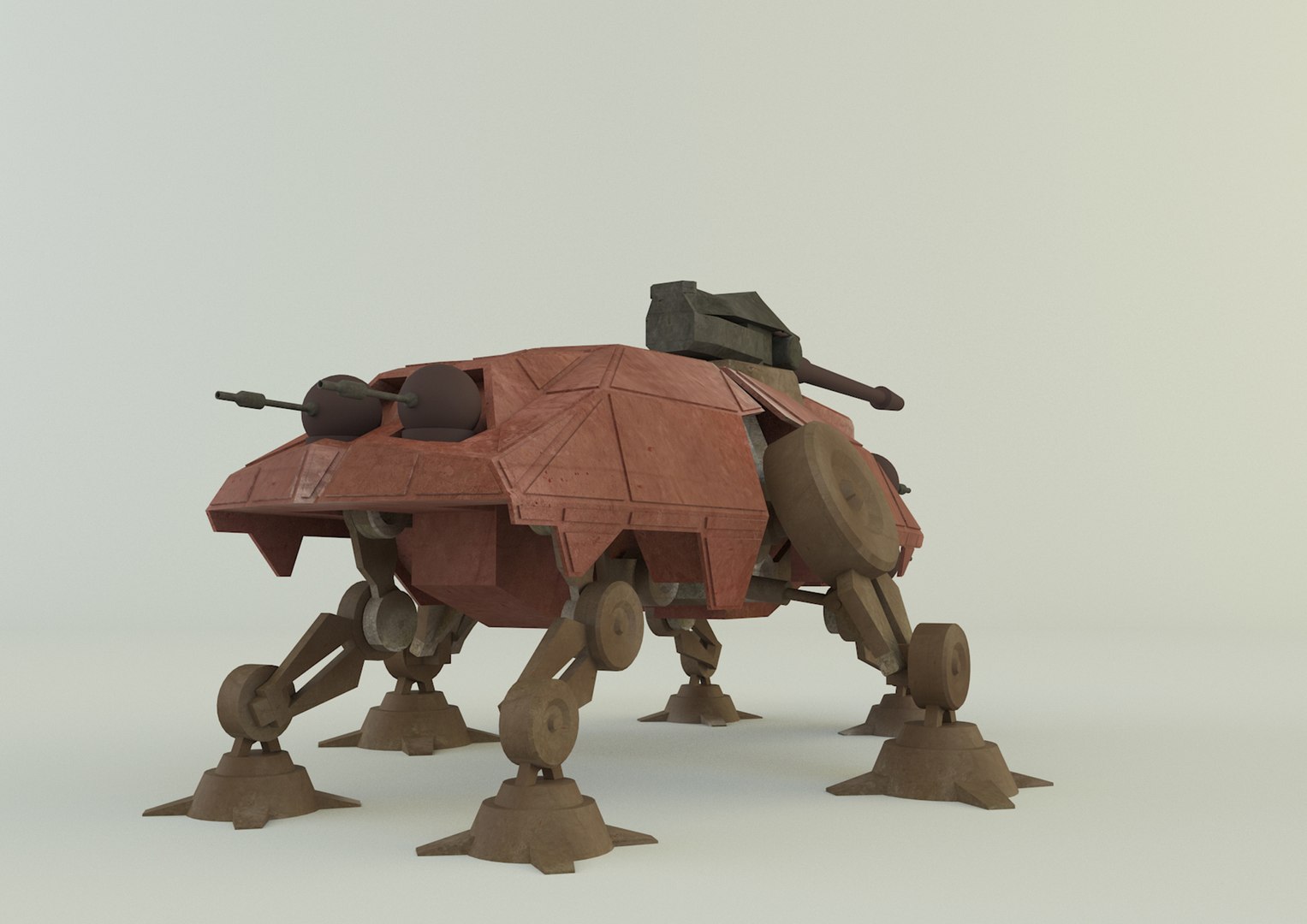 3D AT-TE Walker Combat Robot 3D Model - TurboSquid 2064911