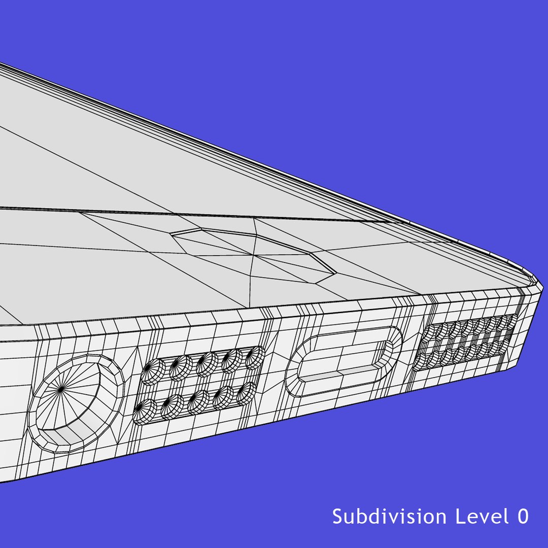 hand holding smartphone 3d model