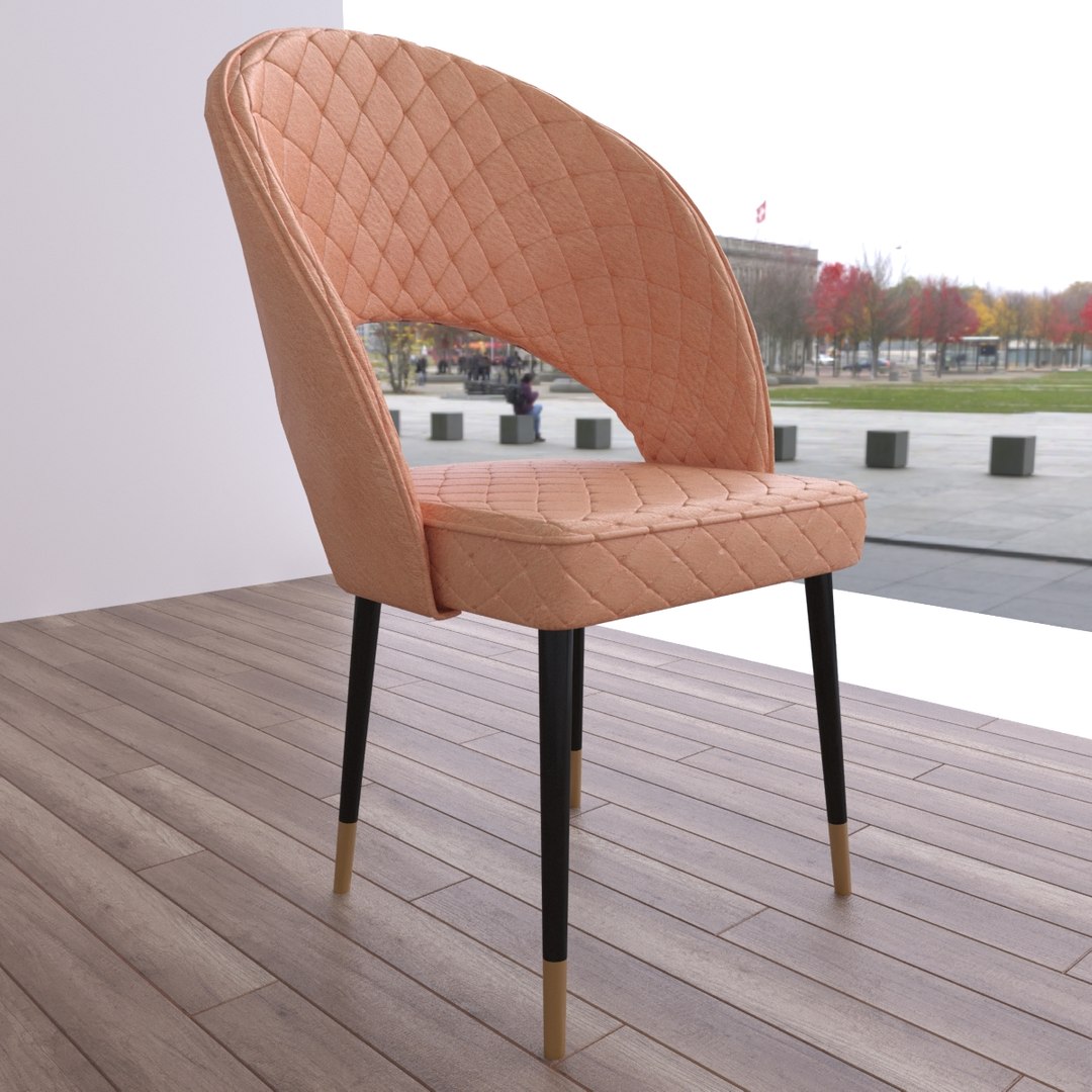 3D Dining Chair Model - TurboSquid 1561910