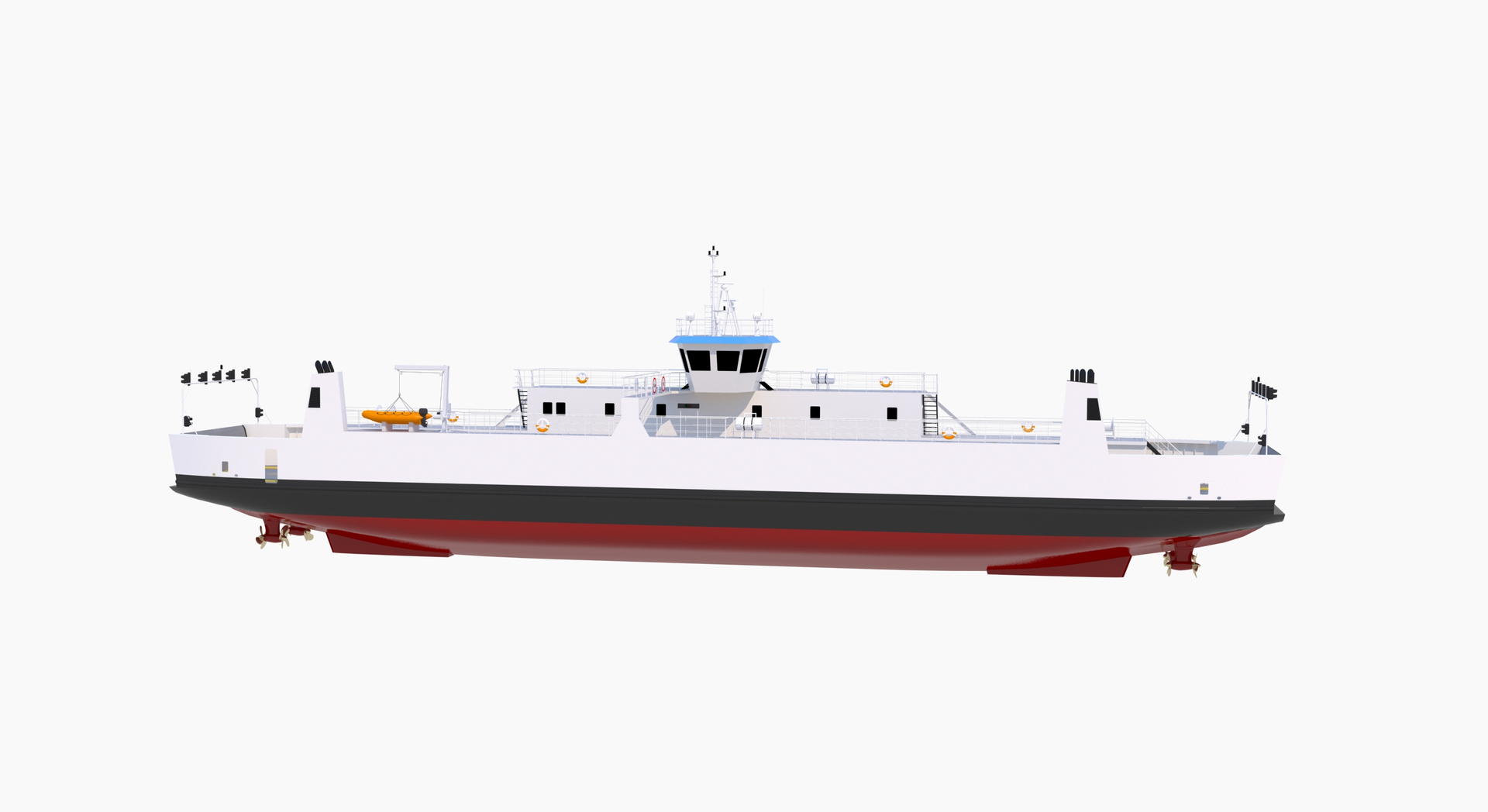 Ferry 3D Model - TurboSquid 2064311
