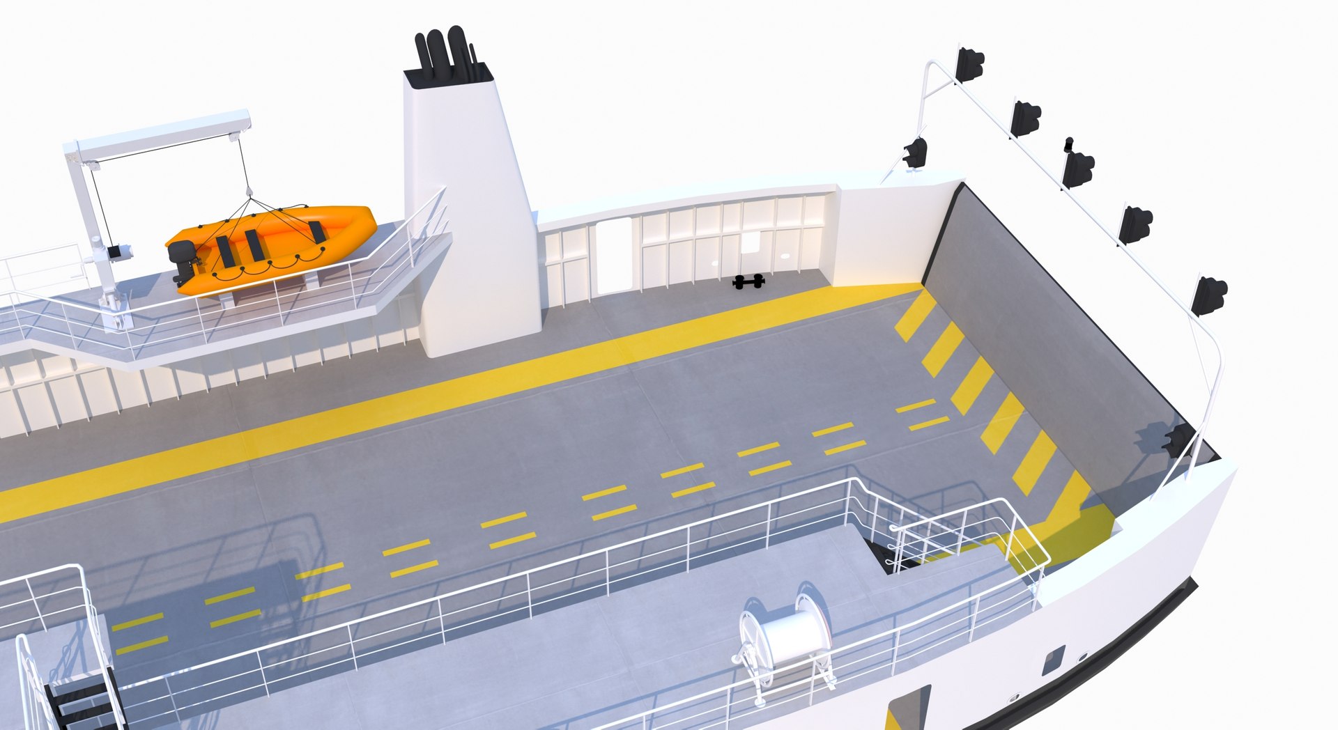 Ferry 3D Model - TurboSquid 2064311