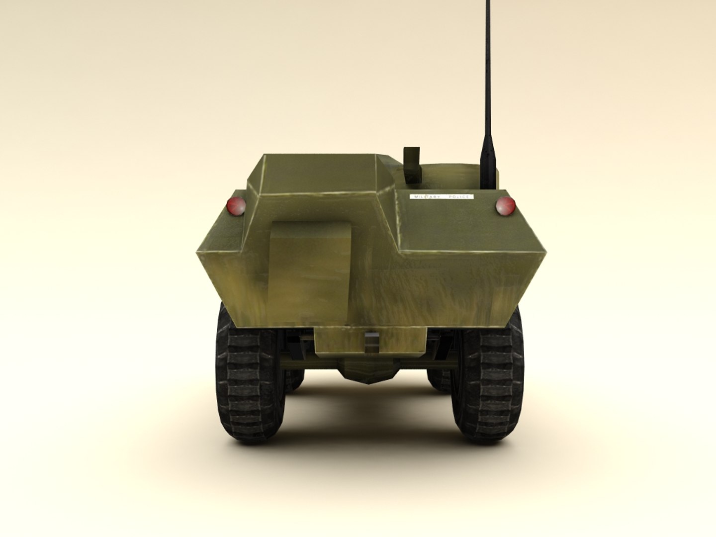 M706 V-100 Commando 3d Model