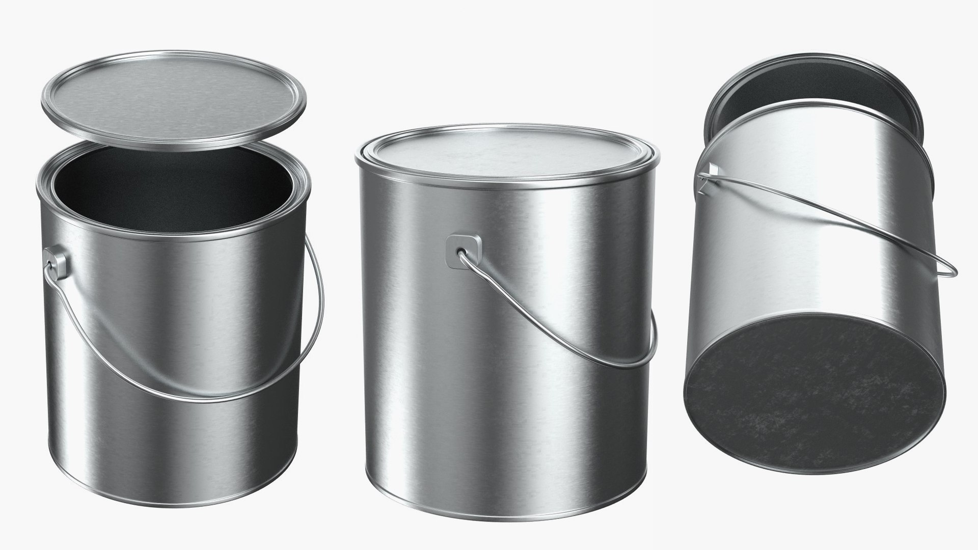 3D Paint Buckets Collection - TurboSquid 2346871