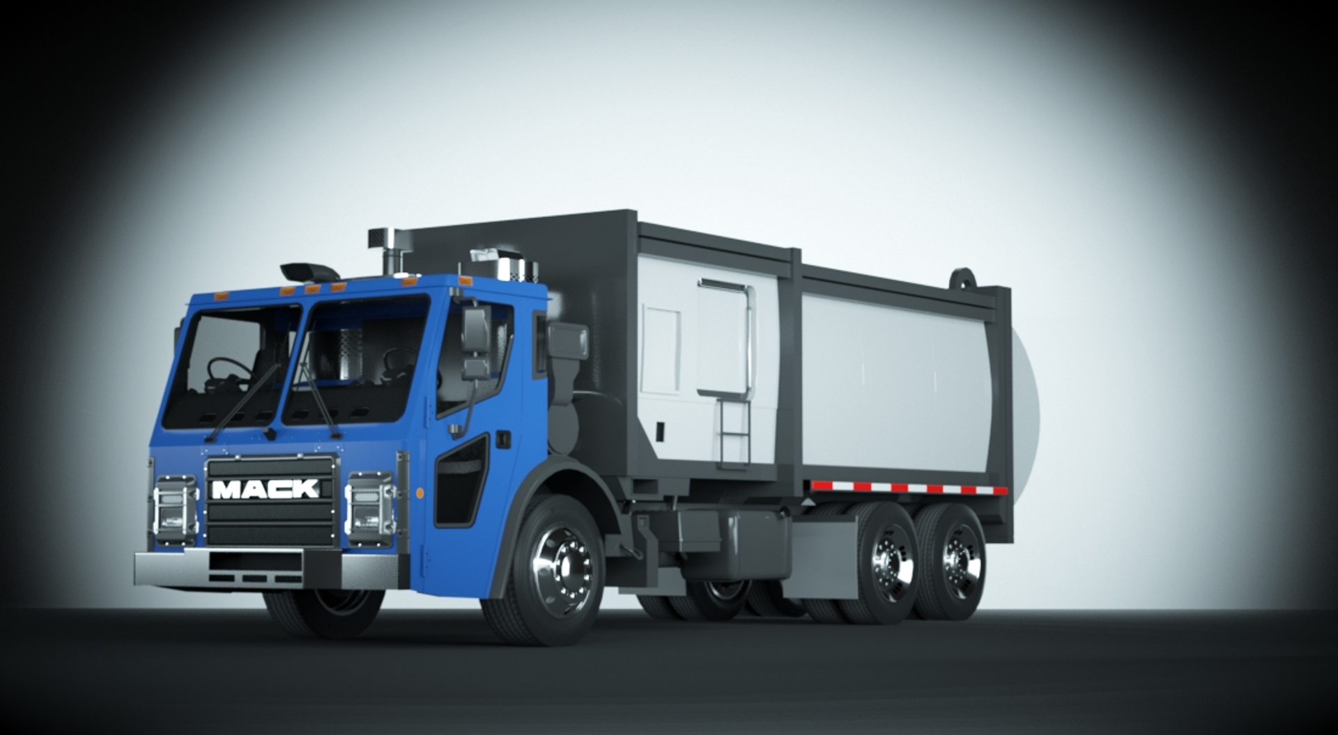 max 2015 mack lr garbage truck