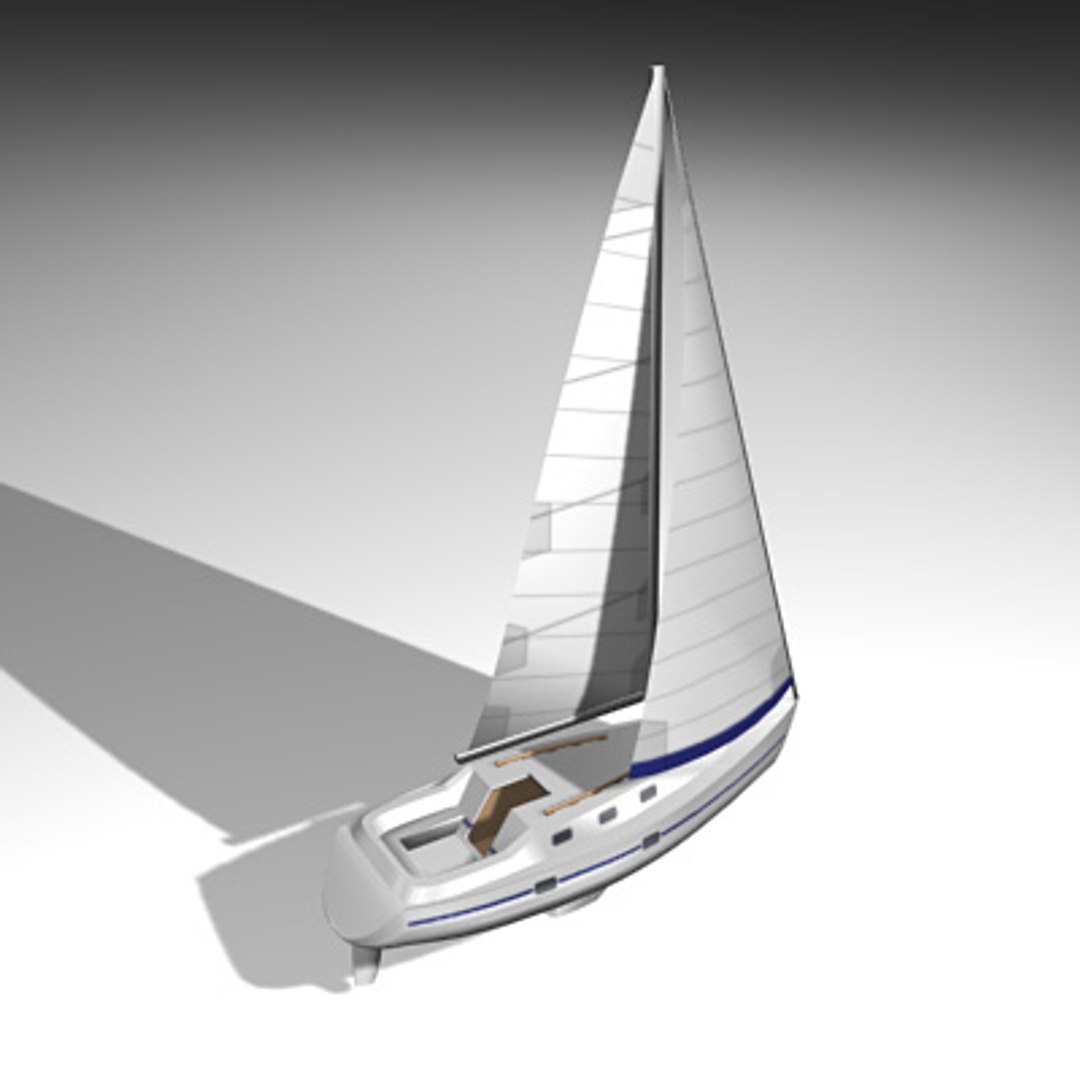 3d Sailboat Sailing Yacht