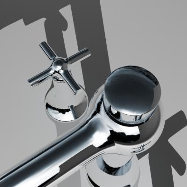 faucet axor terrano 3 3d model
