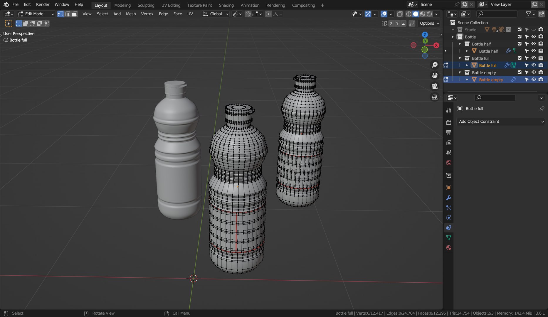 Sunflower Cooking Oil Bottle 3D Model - TurboSquid 2259768