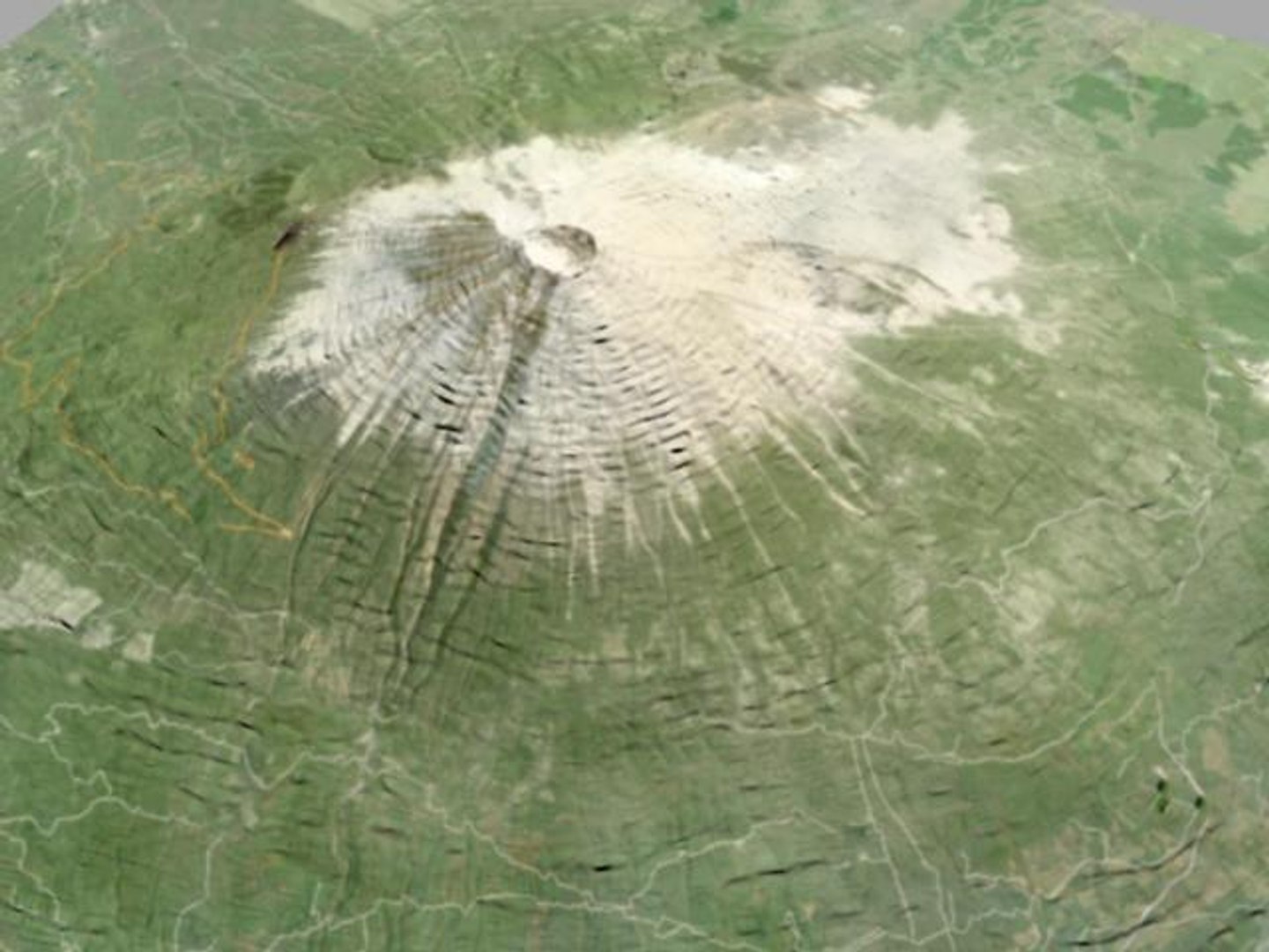 3d Model Fuji Mountain