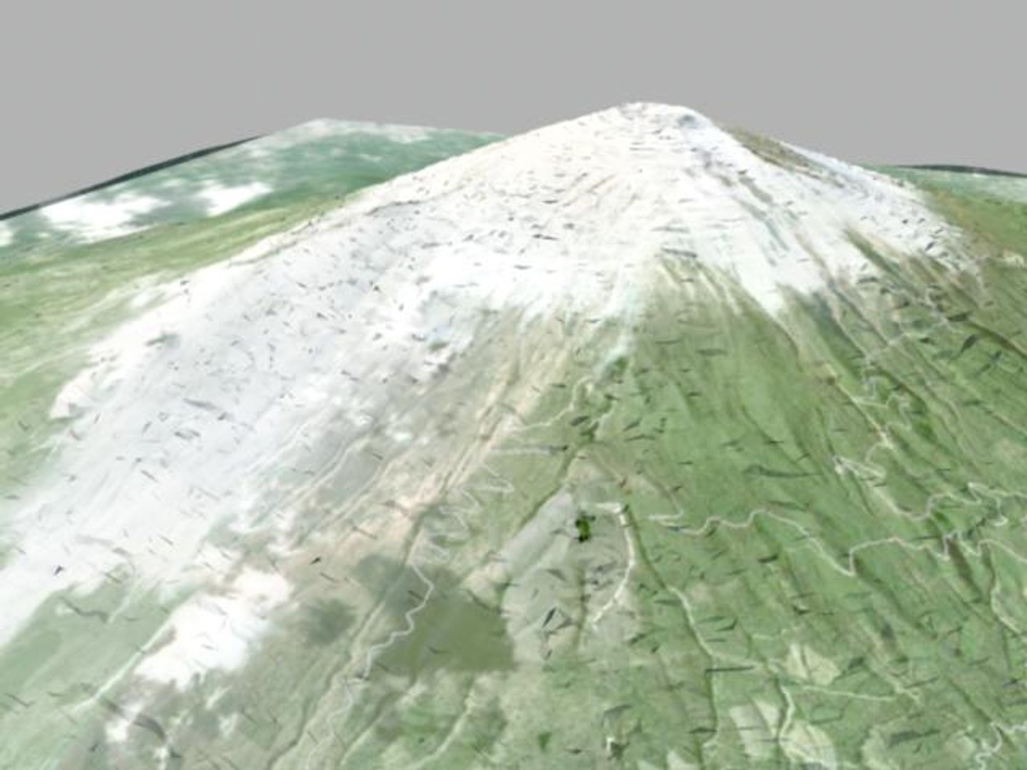 3d Model Fuji Mountain