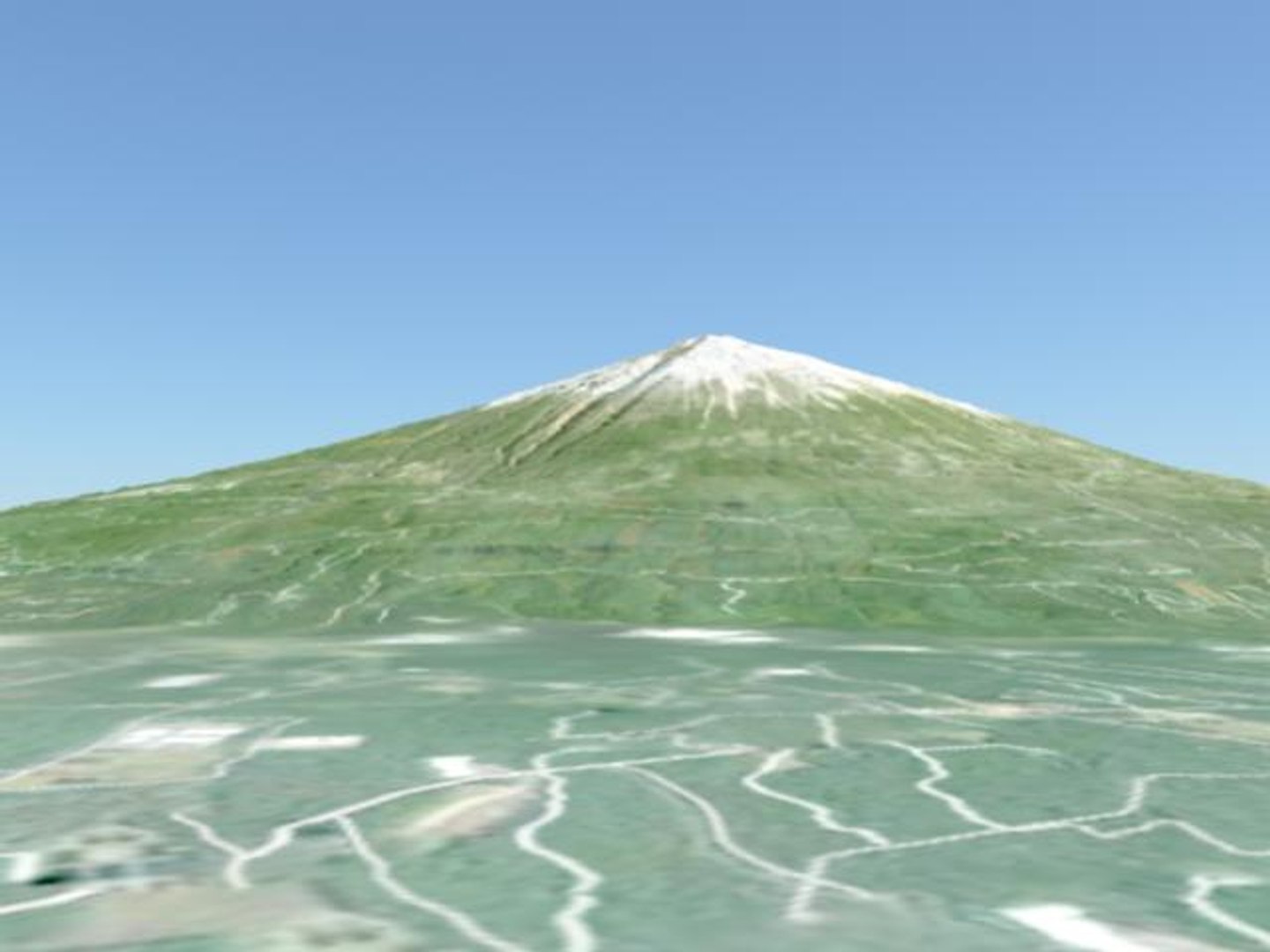 3d Model Fuji Mountain