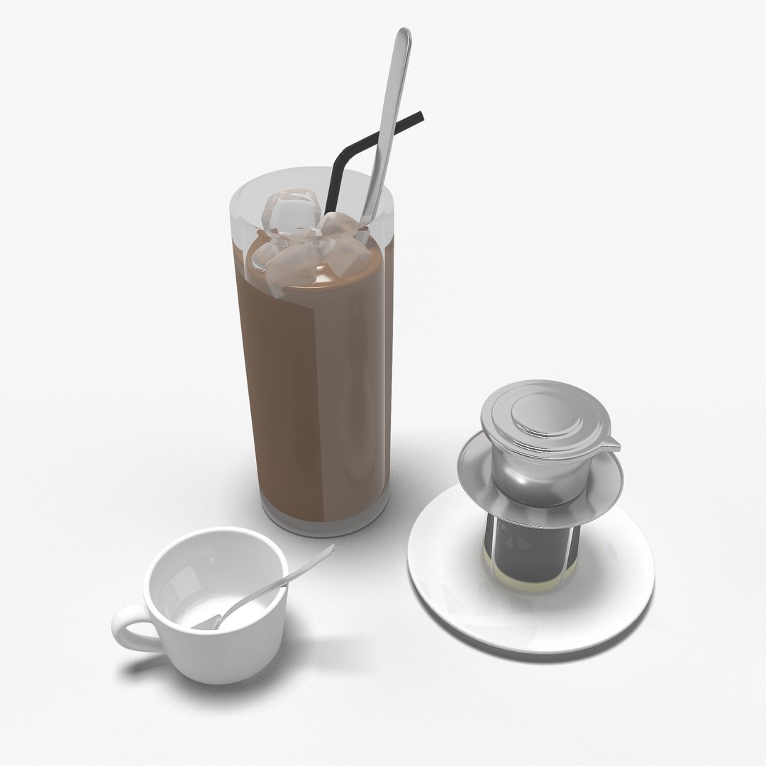 Vietnamese Coffee Kits 3D Model - TurboSquid 1692385