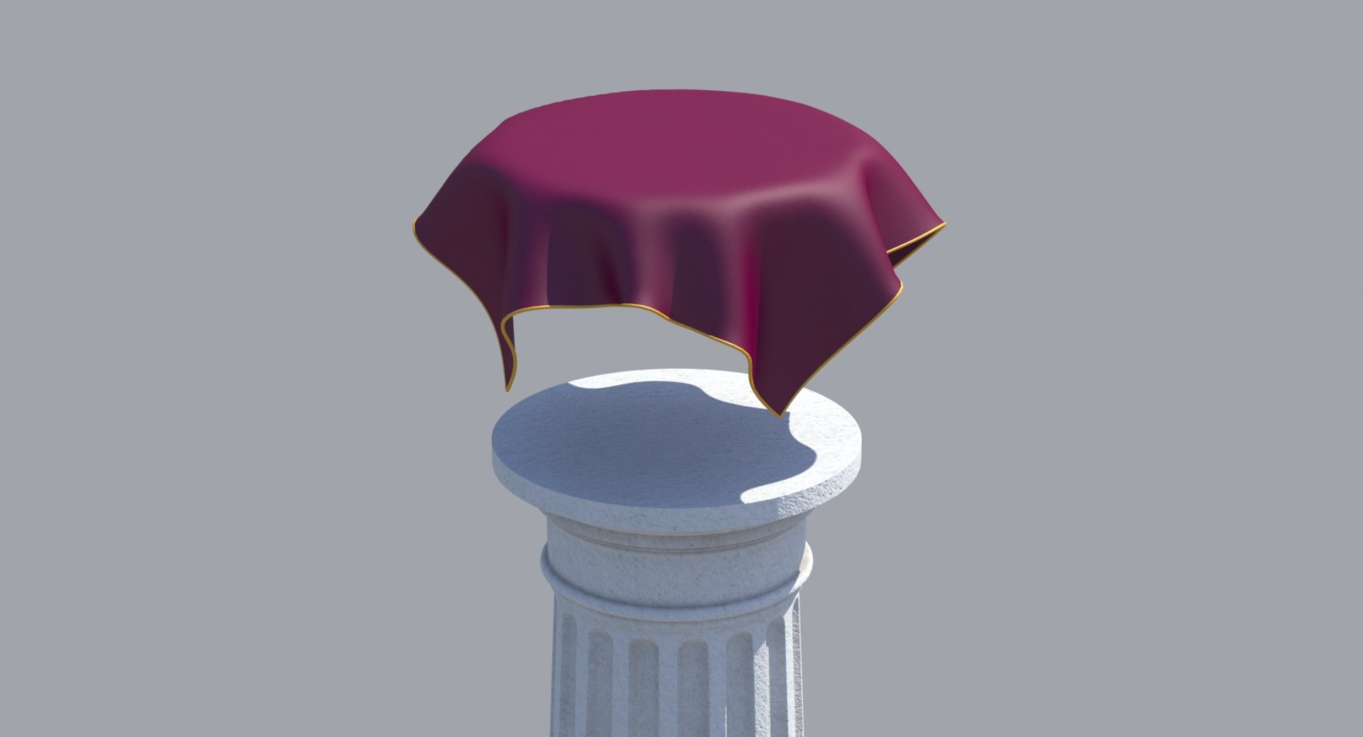 Pedestal Model - TurboSquid 1182189