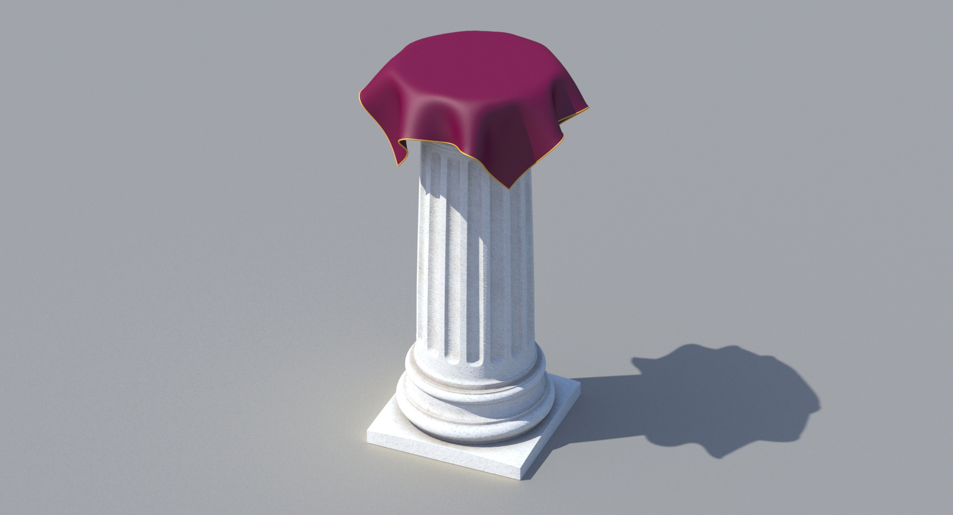 Pedestal Model - TurboSquid 1182189
