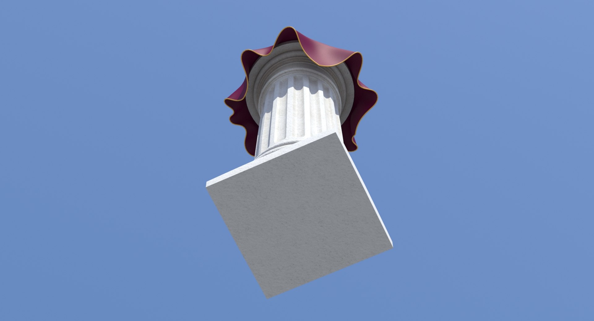 Pedestal Model - TurboSquid 1182189