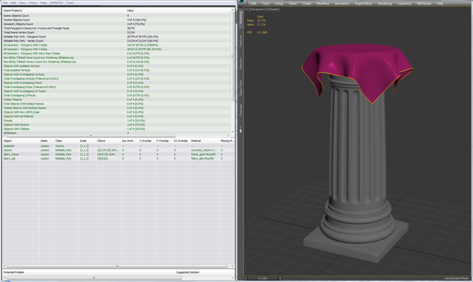 Pedestal Model - TurboSquid 1182189