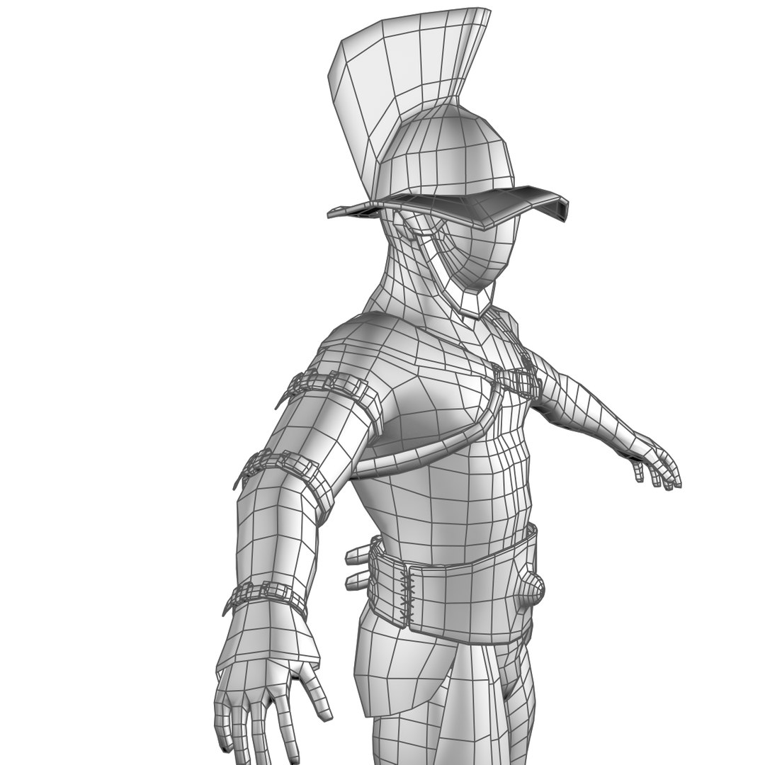 3d Model Roman Gladiator Armor