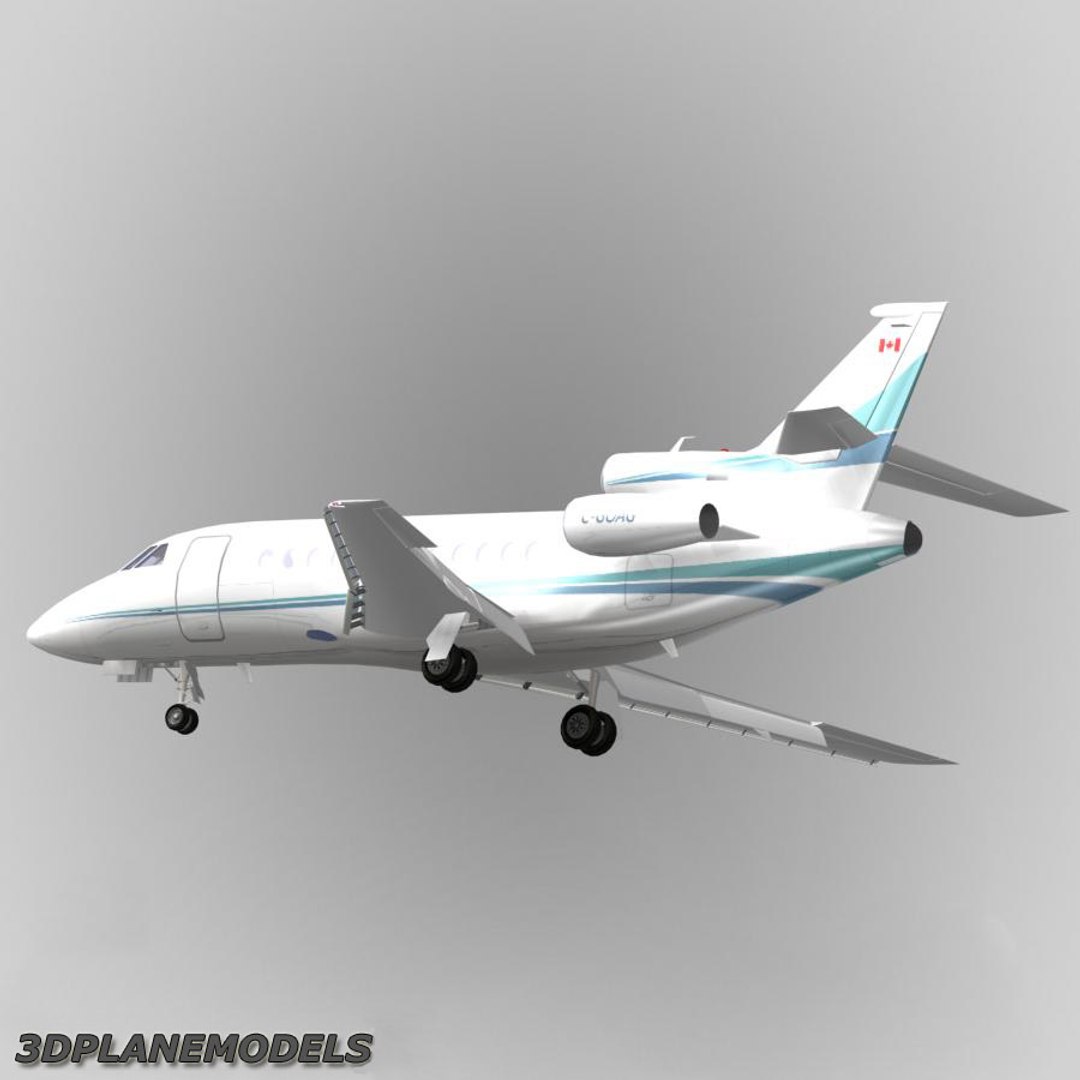 Dassault Falcon Business Jet 3d Model