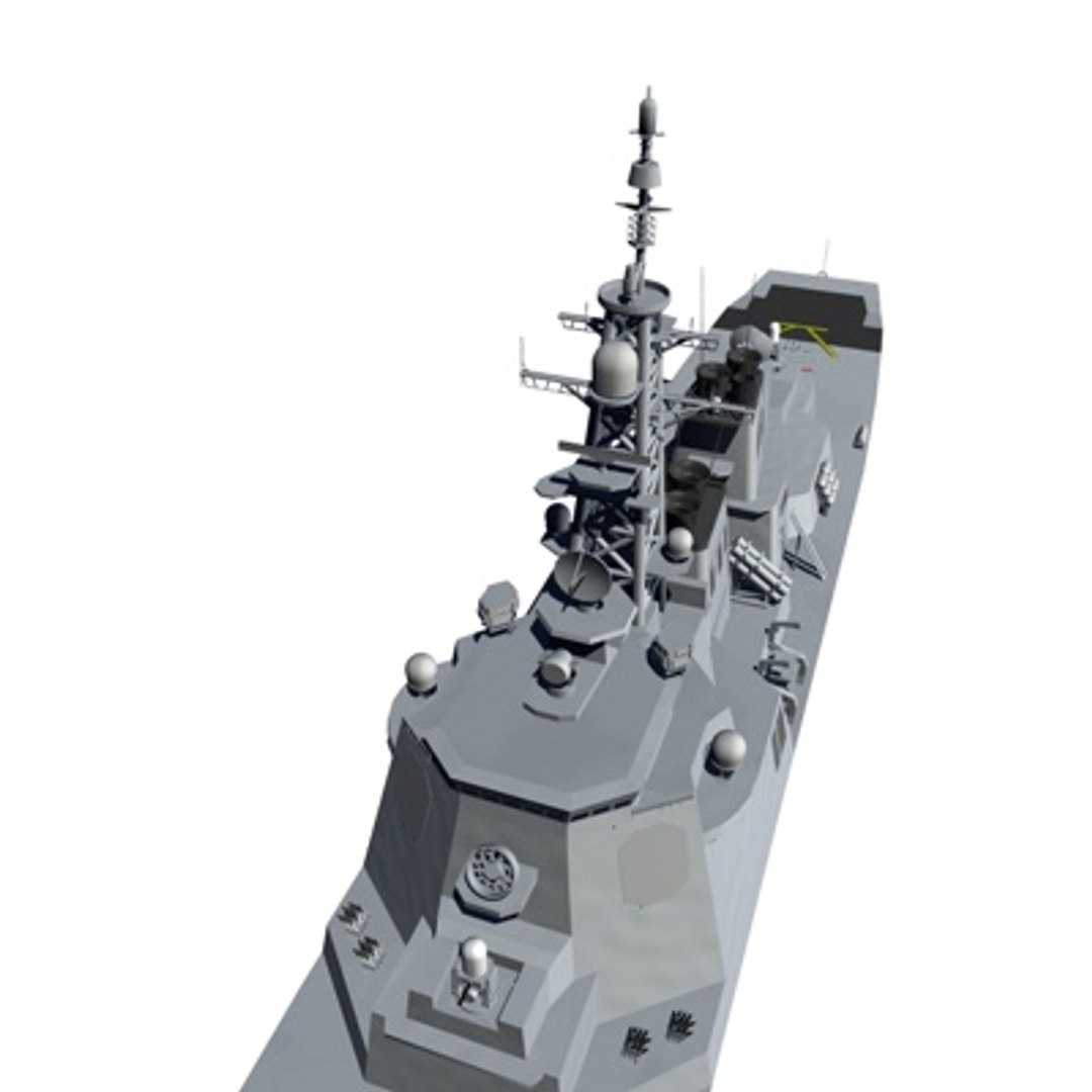 kongo class destroyer ddg 3d model