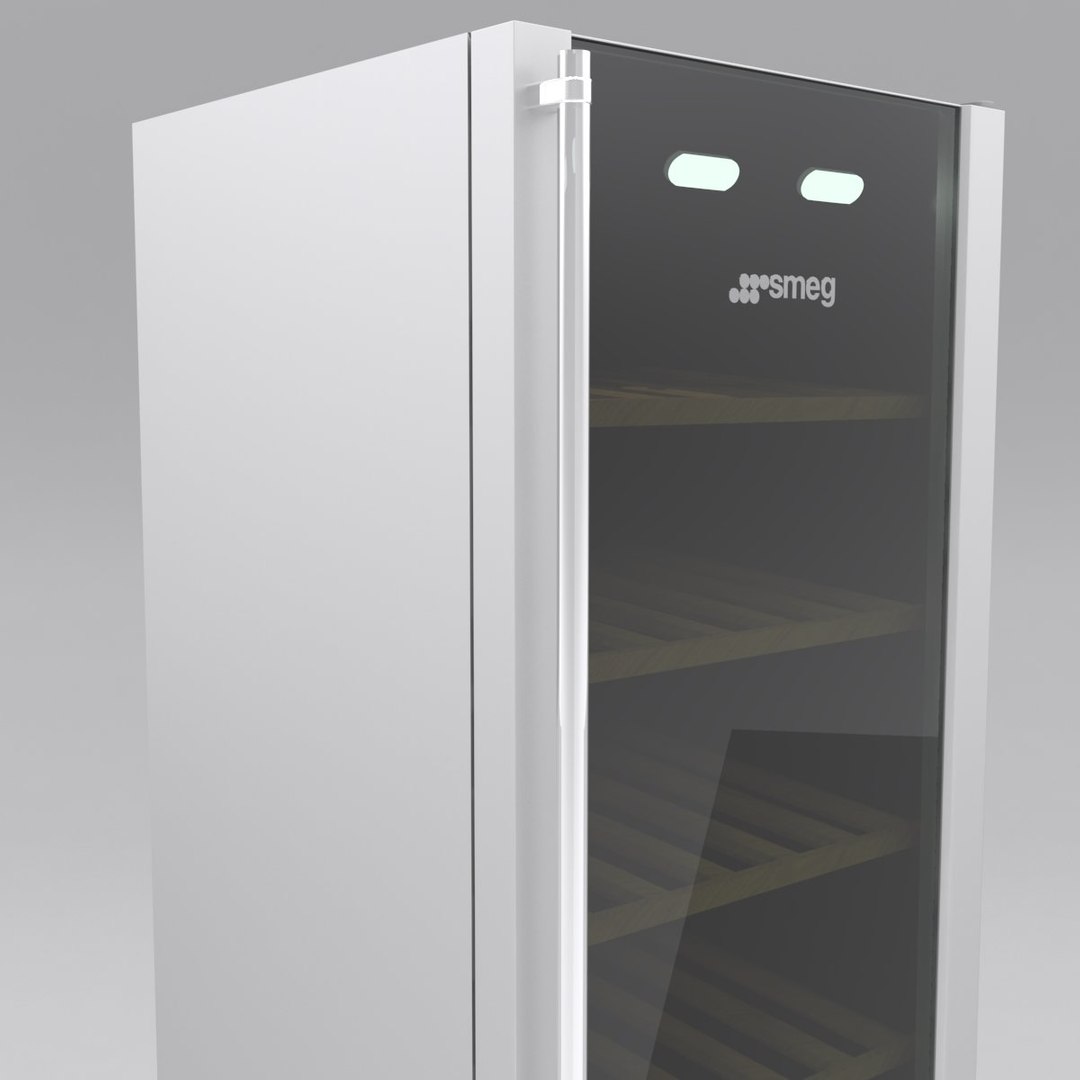 3D Model Smeg Wine Cooler - TurboSquid 1418181