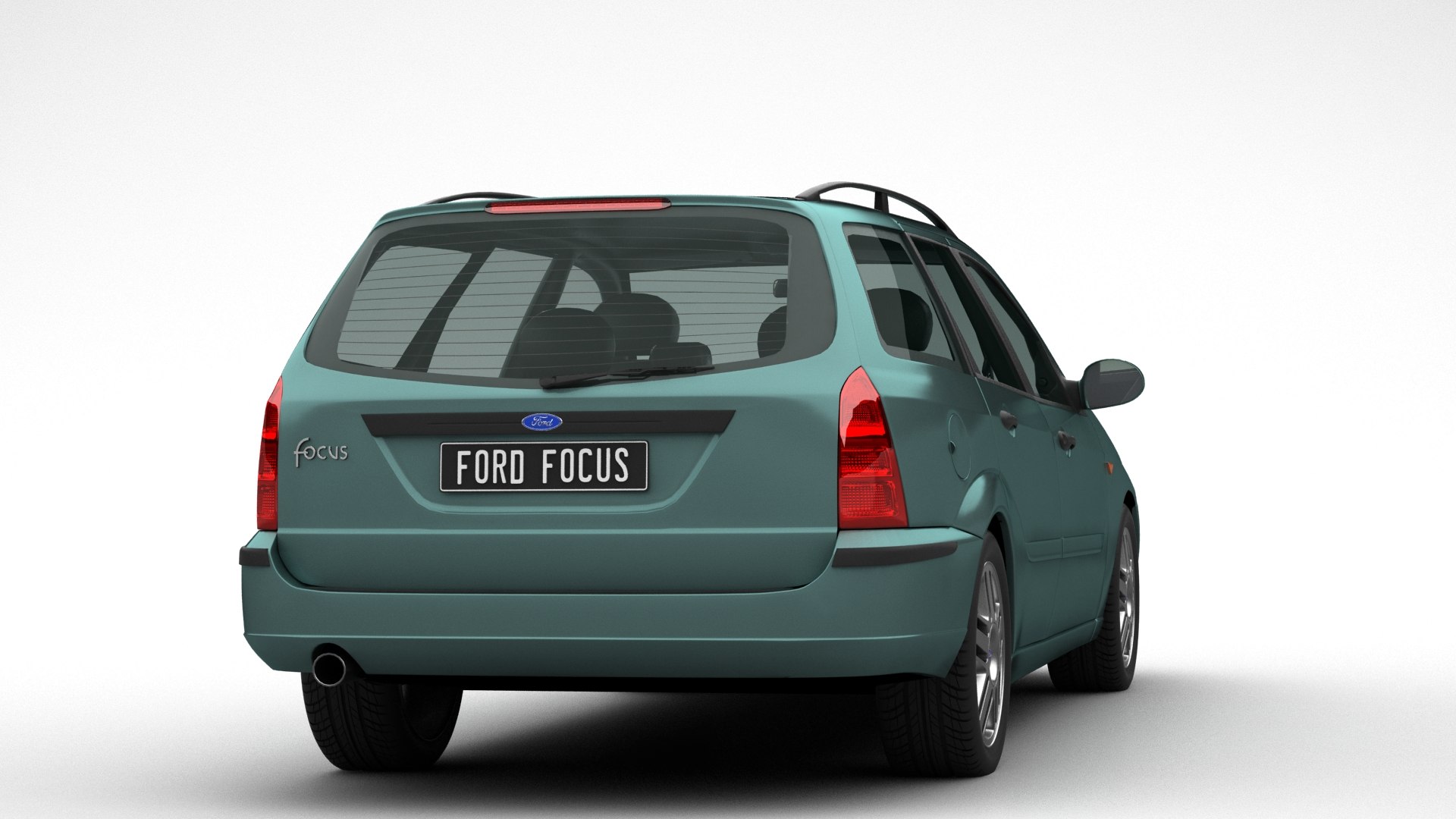 3D Ford Focus Estate 2004 - TurboSquid 2050735