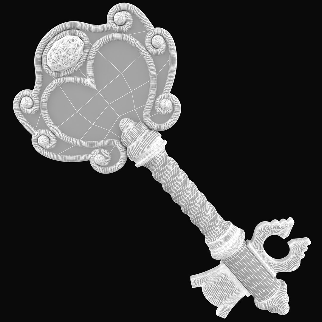 3d magic key model