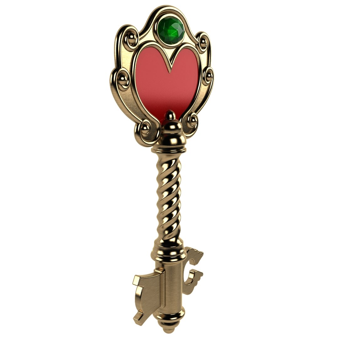 3d magic key model