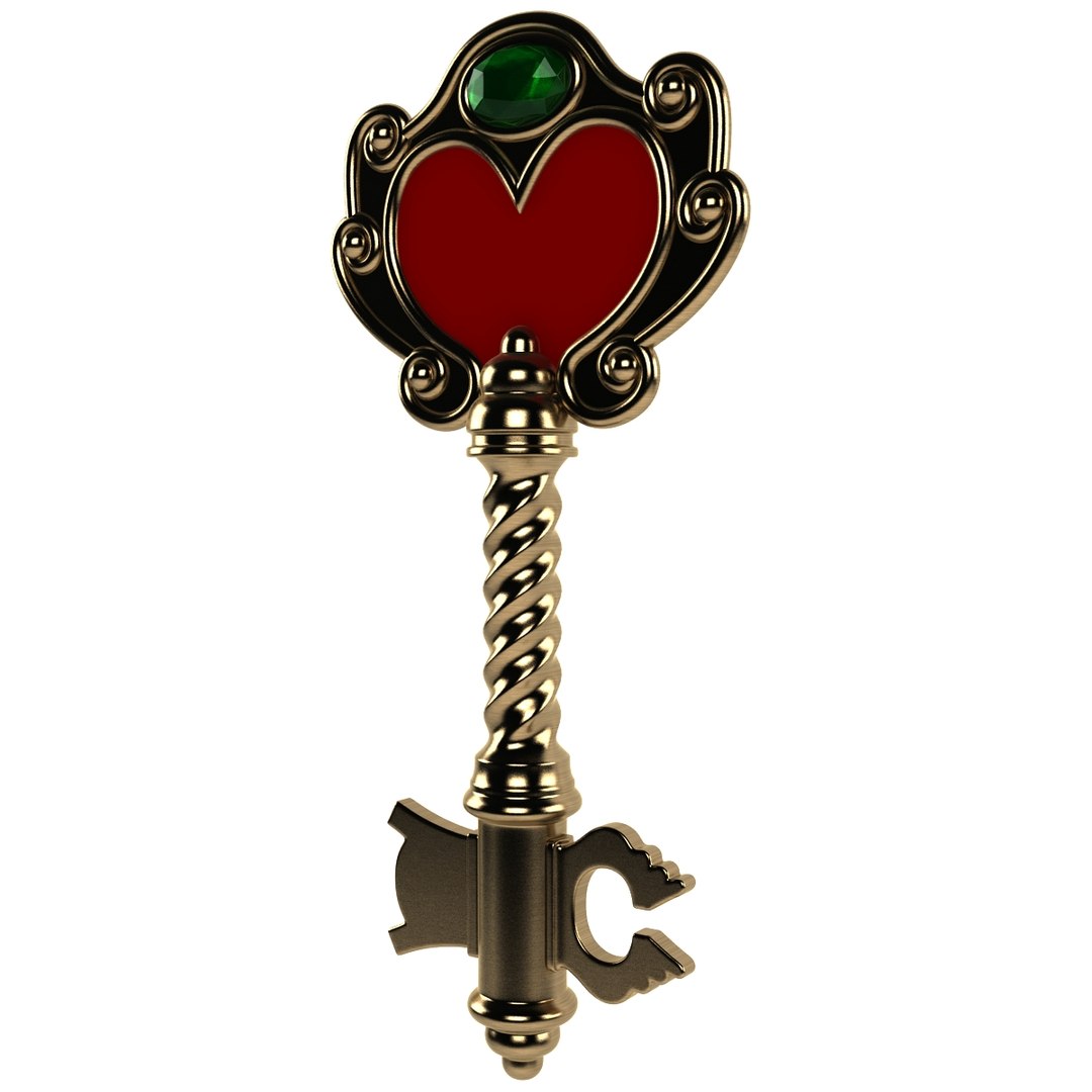 3d magic key model