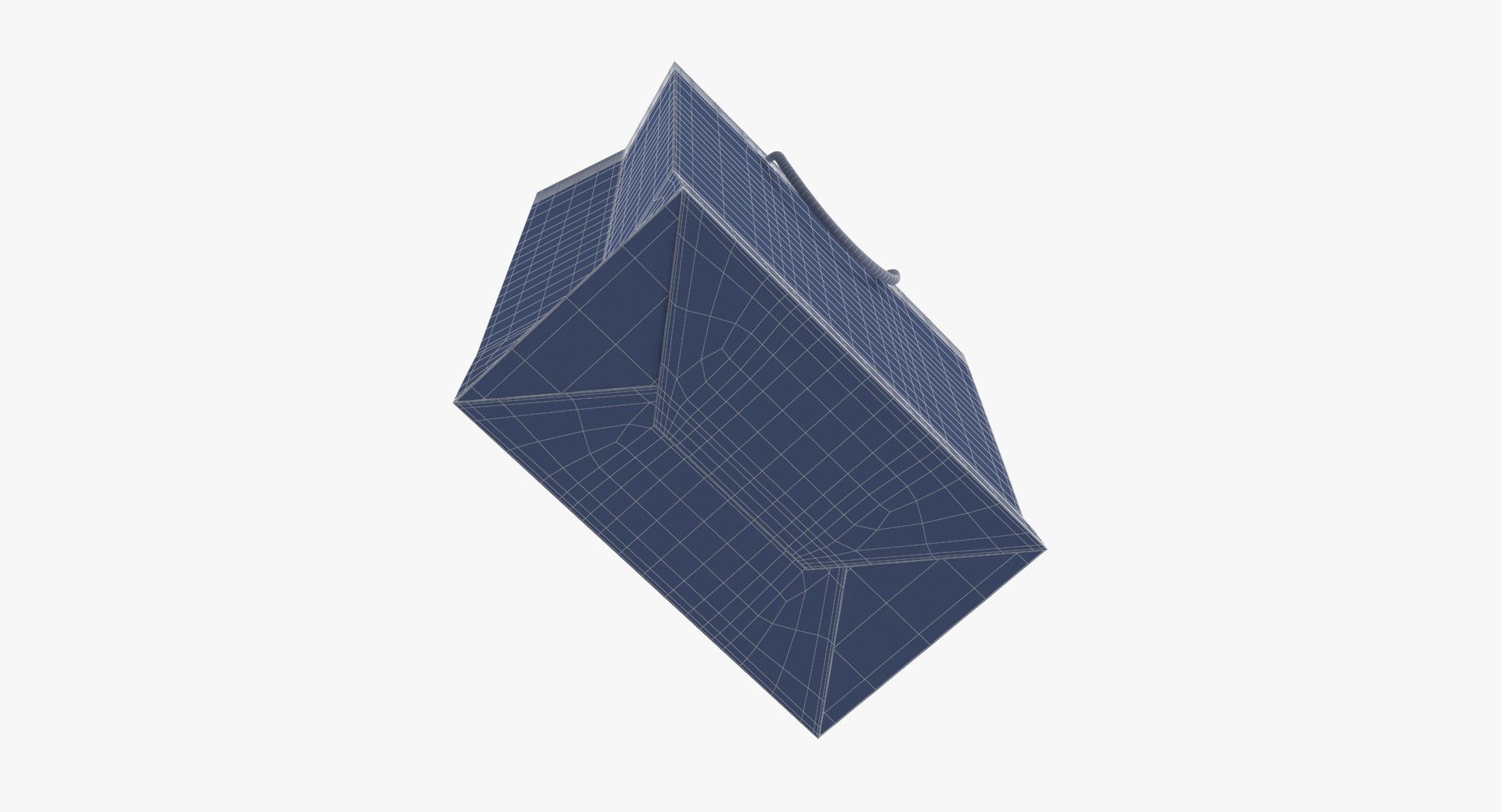 Paper Shopping Bag String 3D Model - TurboSquid 1195533