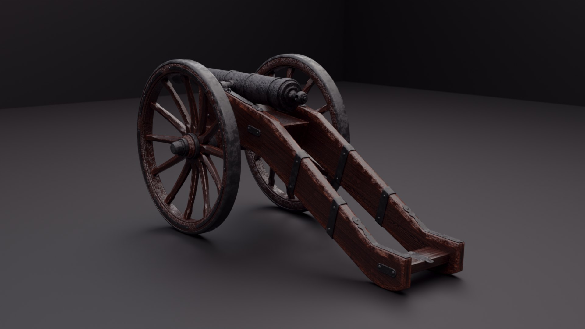 3D Cannon - TurboSquid 2007383