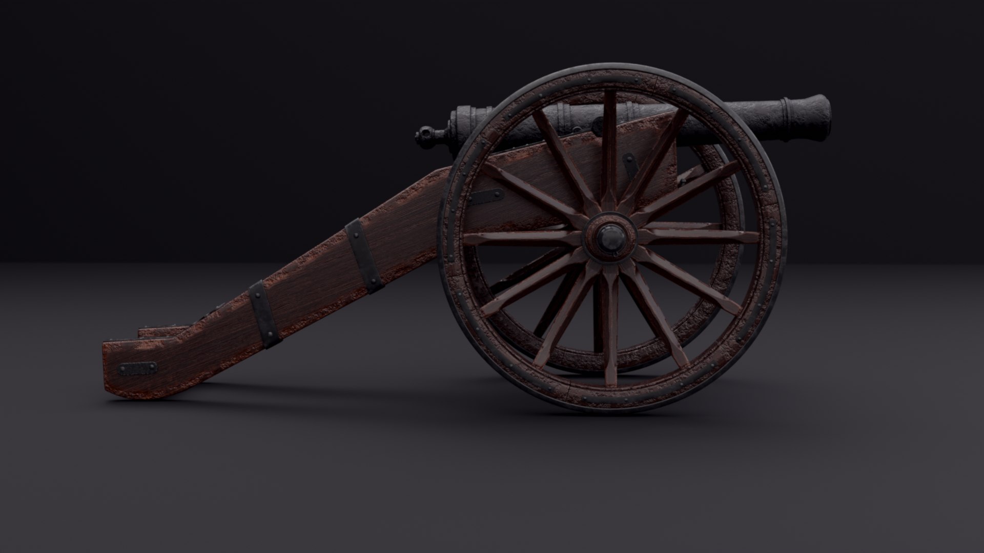 3D Cannon - TurboSquid 2007383