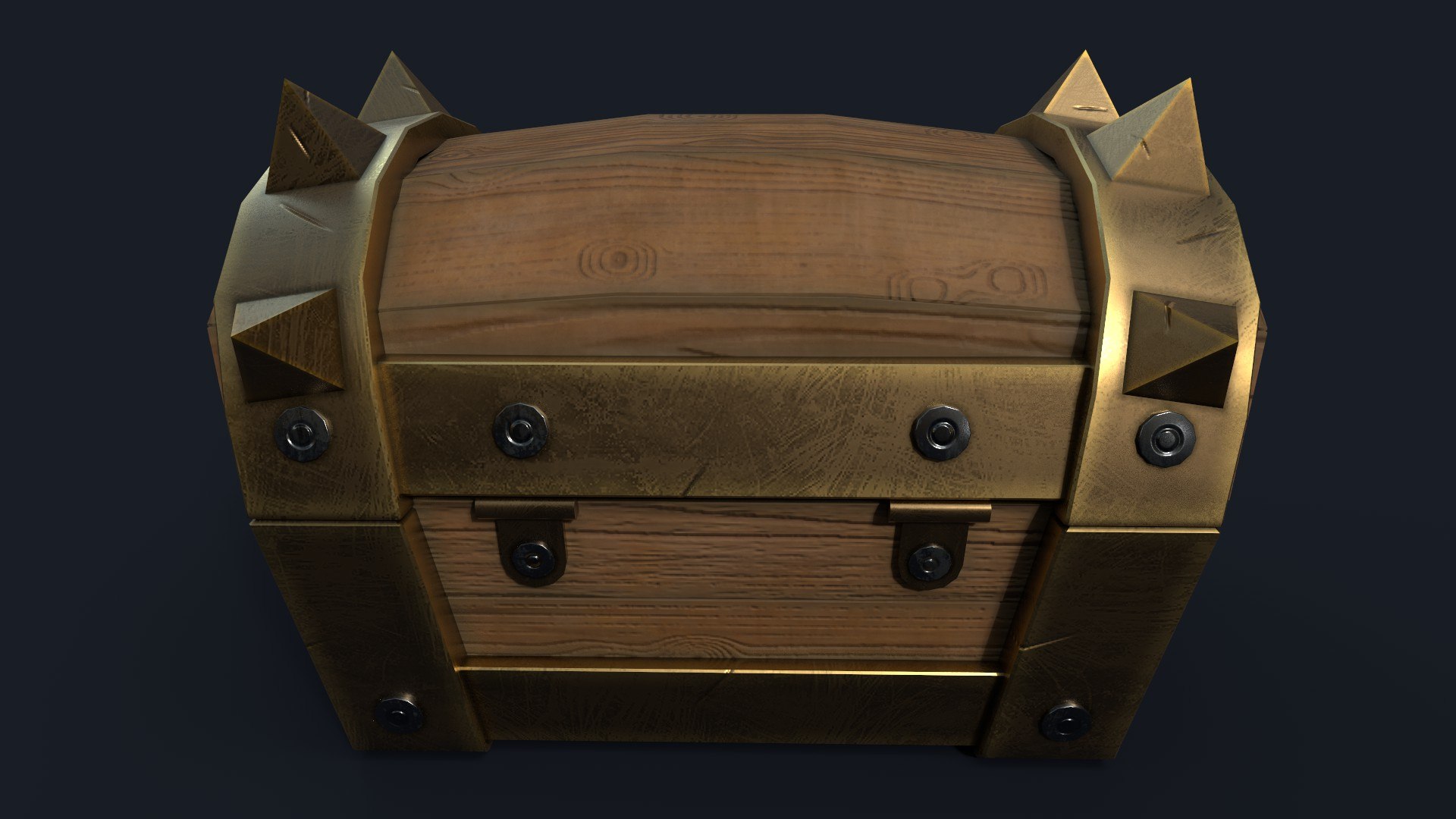 Game And Render Ready Magical Chest 3D Model - TurboSquid 1855133