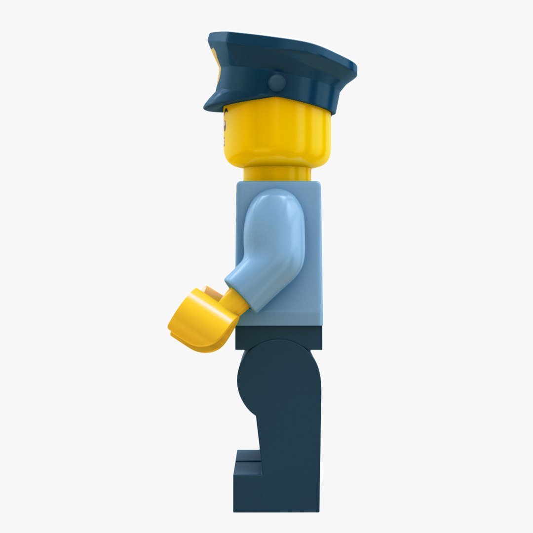 3D Lego Cops Model - TurboSquid 1422186