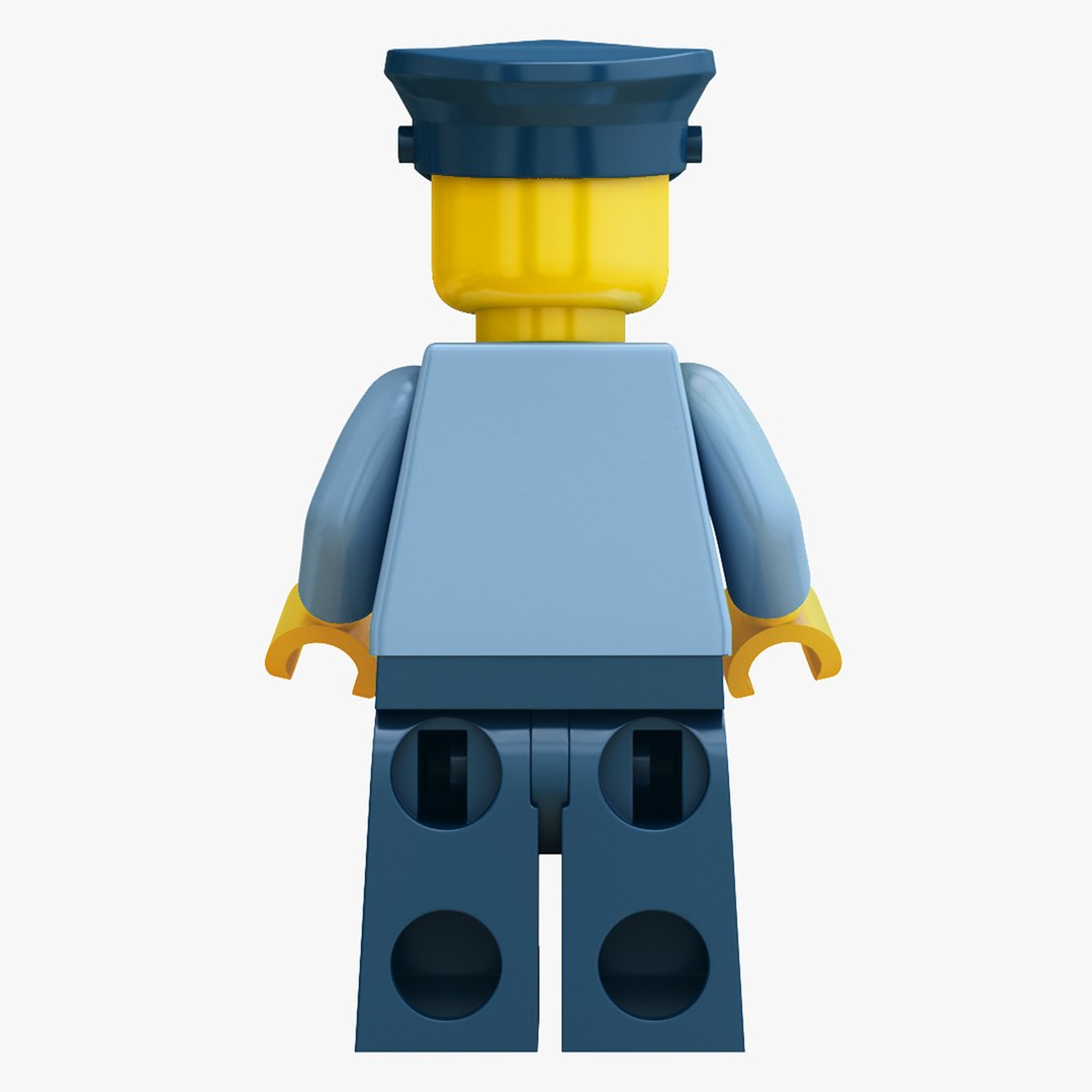 3D Lego Cops Model - TurboSquid 1422186
