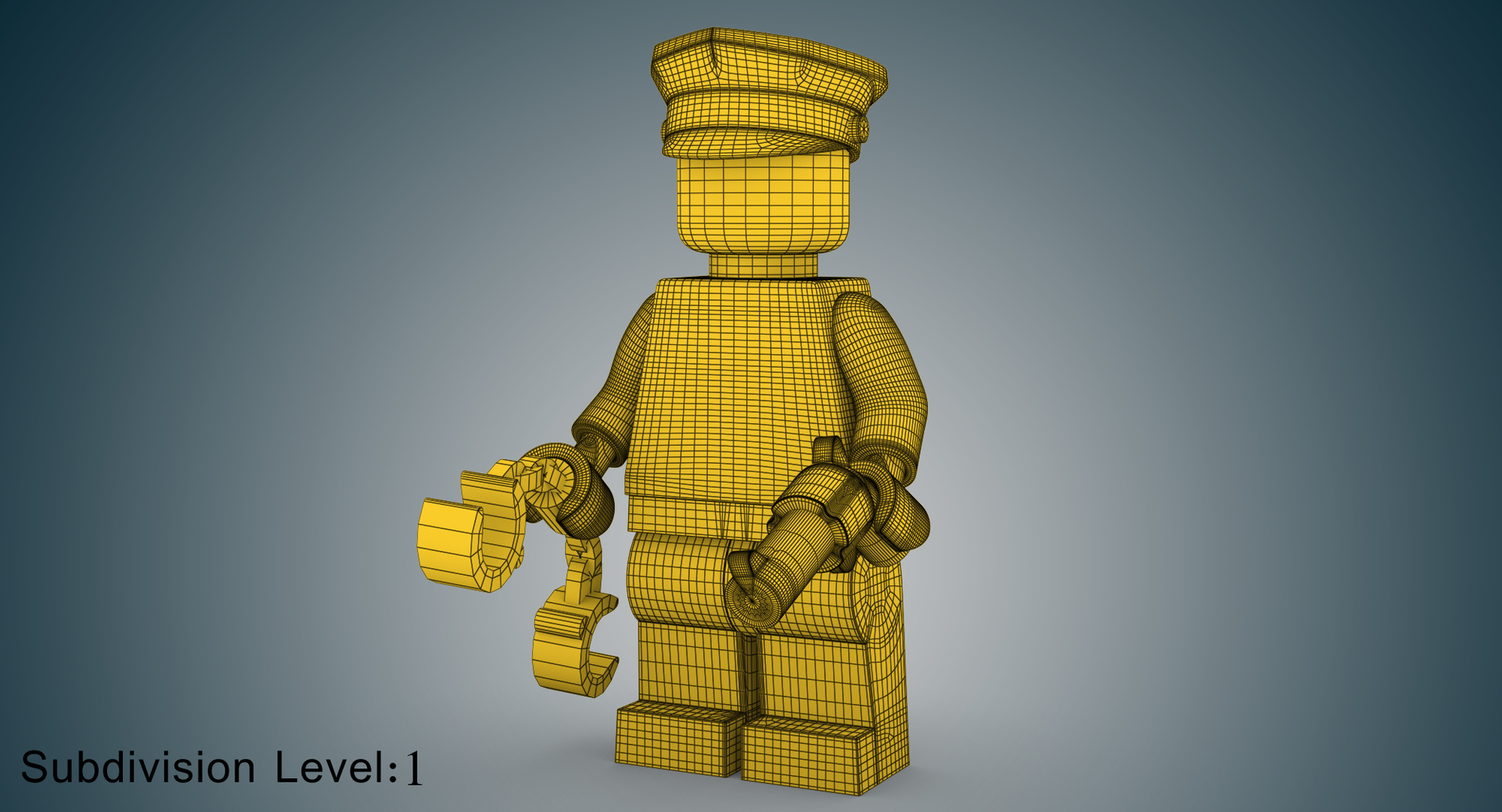 3D lego cops model - TurboSquid 1422186