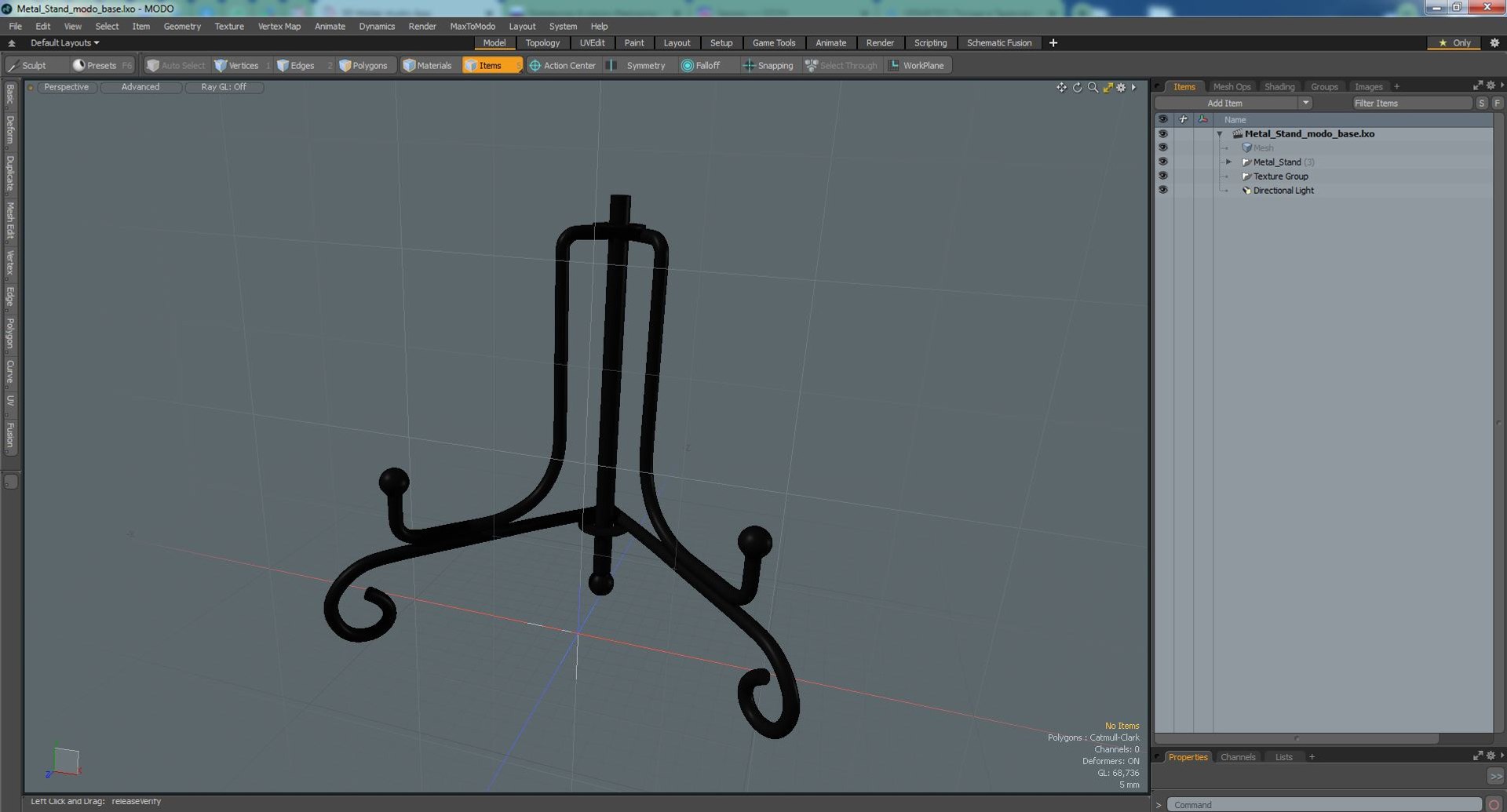 3D Model Metal Stand - TurboSquid 2151649
