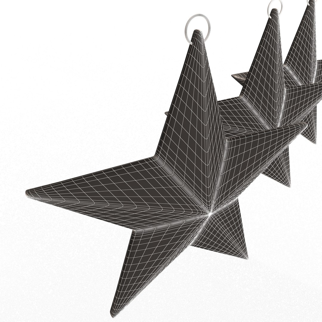 3D Star Ornament - TurboSquid 2005498