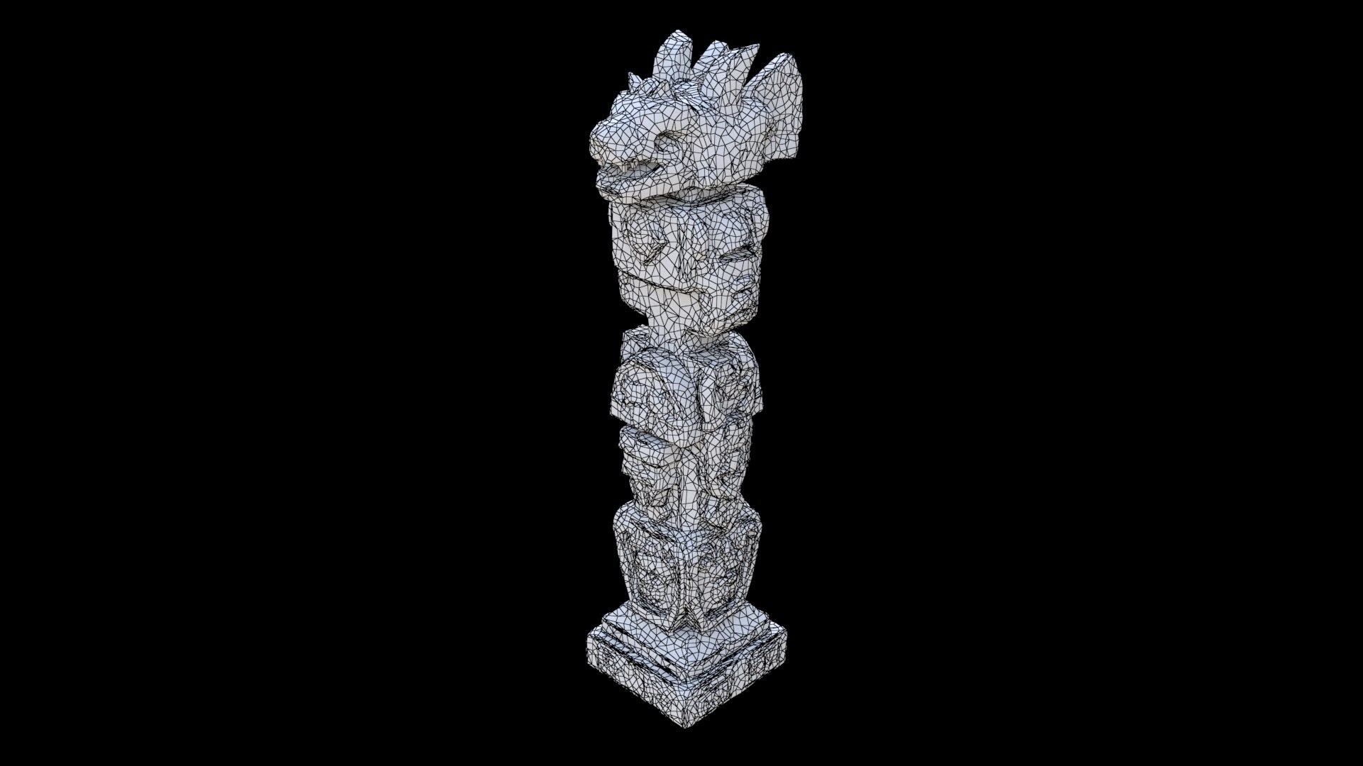 12 Aztecmayan Totems Collection 3D - TurboSquid 2328138