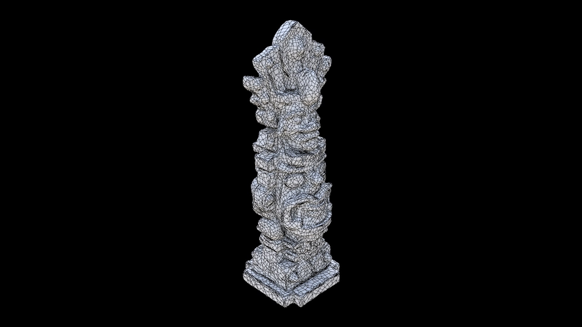 12 Aztecmayan Totems Collection 3D - TurboSquid 2328138