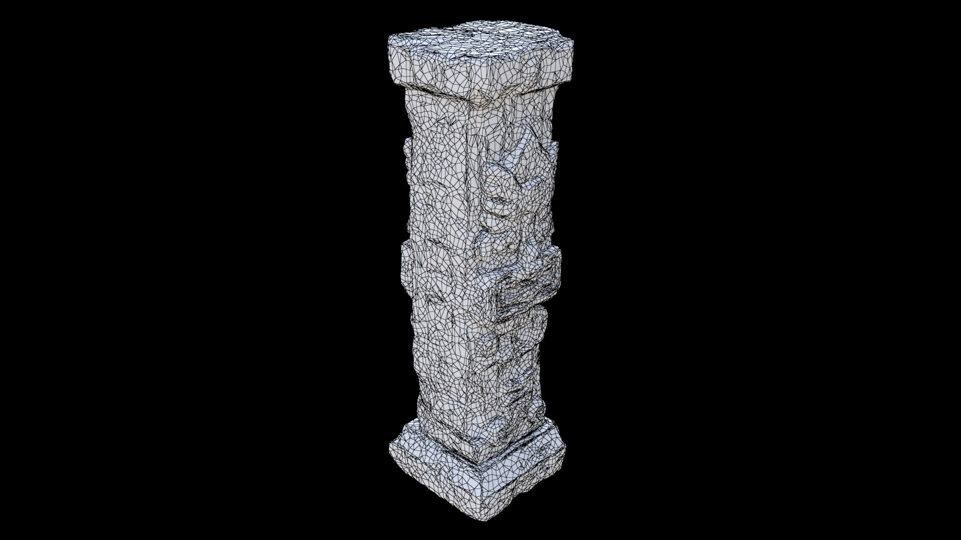 12 Aztecmayan Totems Collection 3D - TurboSquid 2328138