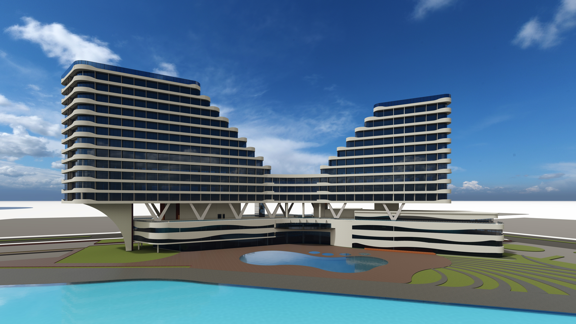 Revit Hotel3Dモデル - TurboSquid 1352638