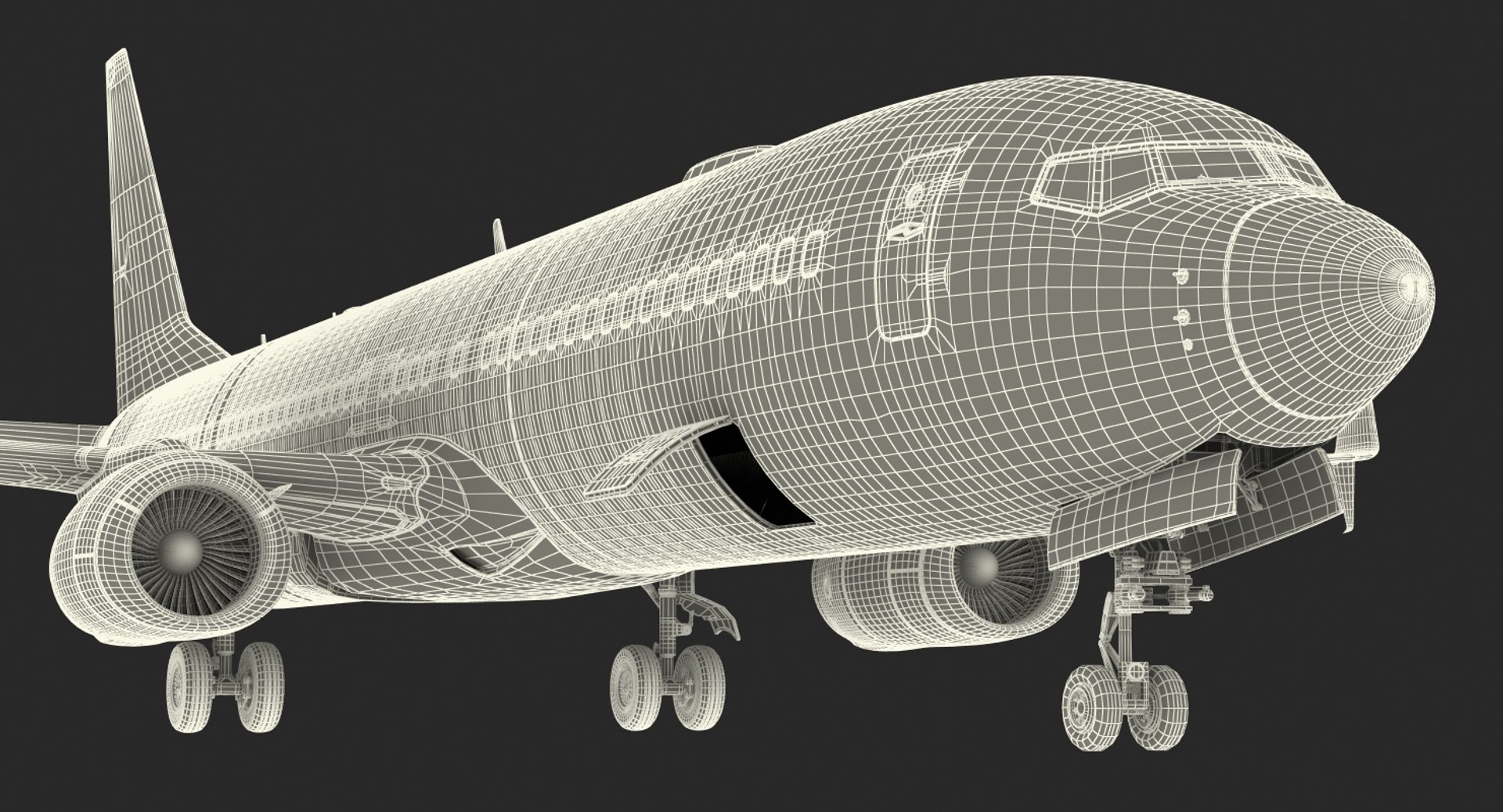 Boeing 737-900 Interior Cockpit 3D Model - TurboSquid 1272123