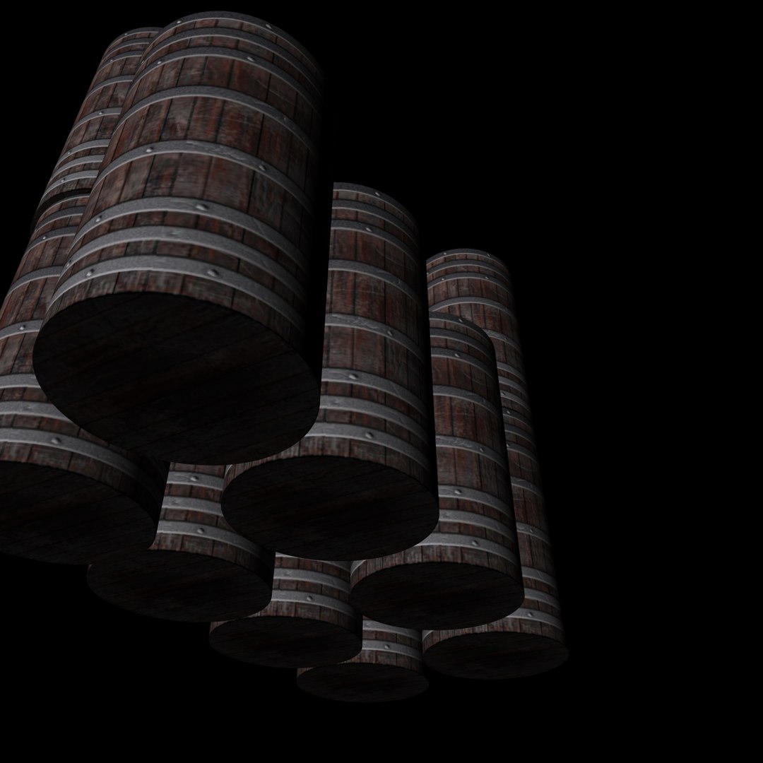 3d barrel docks treasure