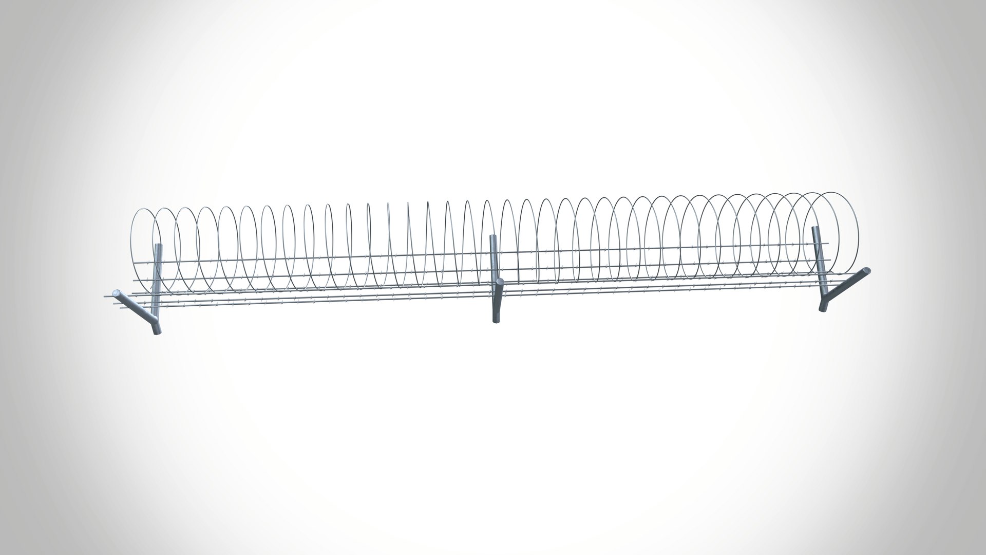 Concertina Coil 3D Model - TurboSquid 2259528