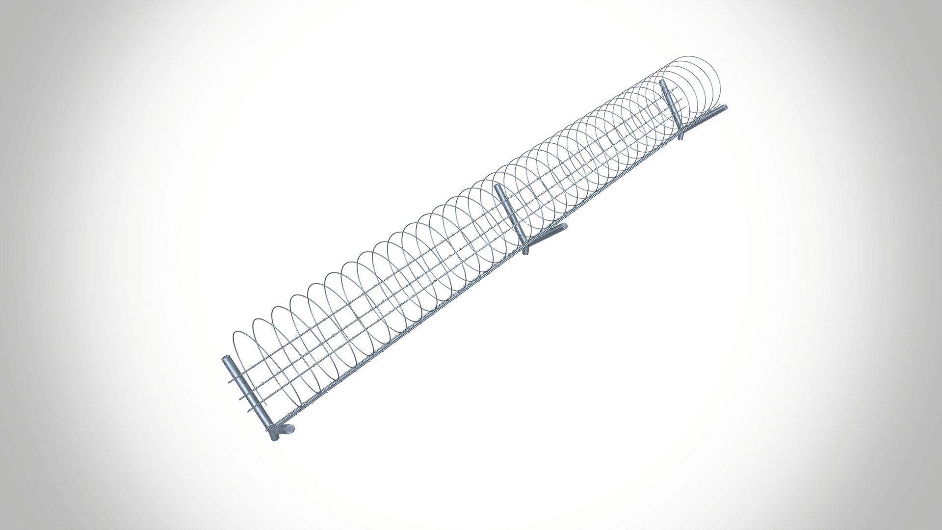 Concertina Coil 3D Model - TurboSquid 2259528
